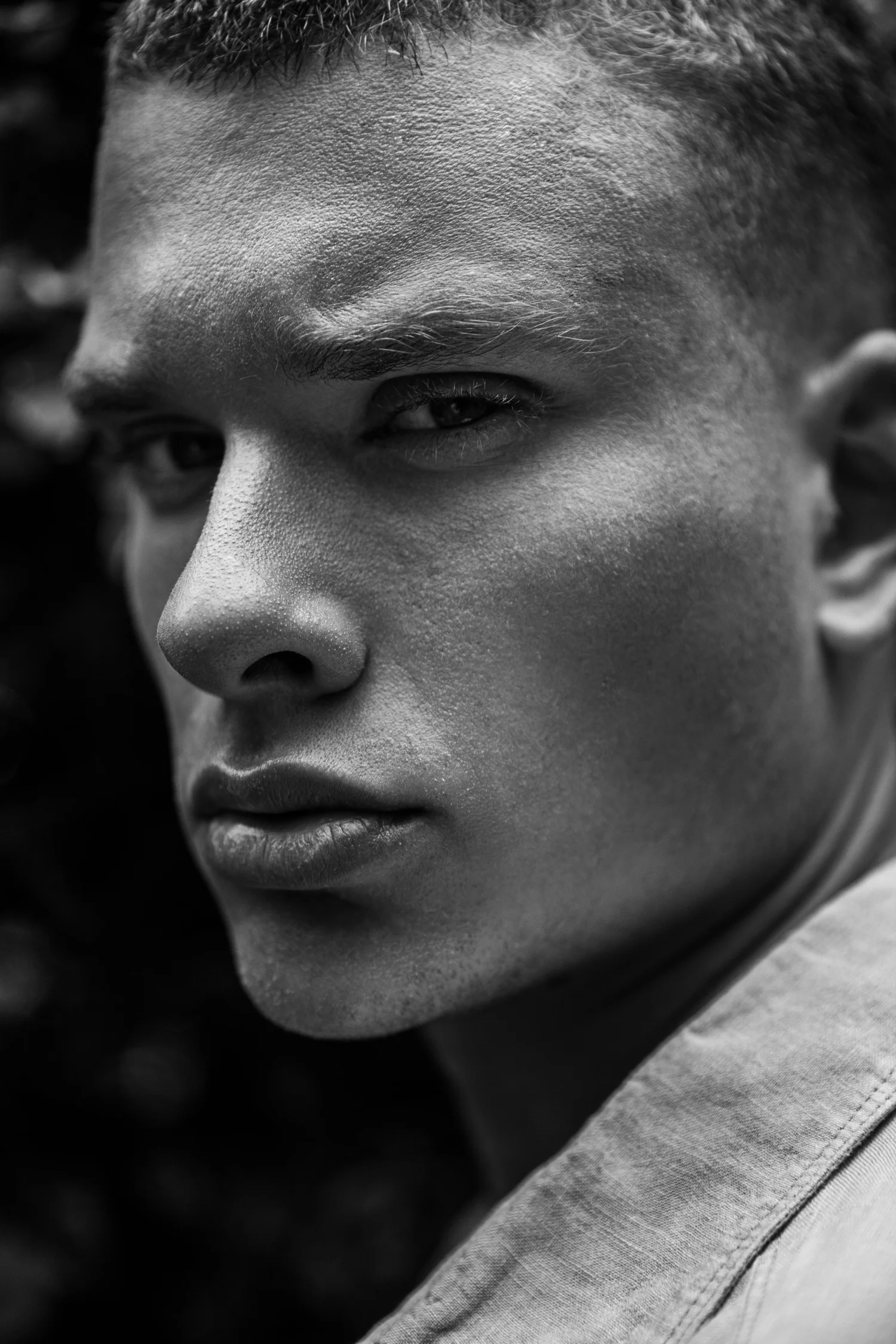 Male model Stan Ivak at Pretty Management by photographer Sanjay Belani ...