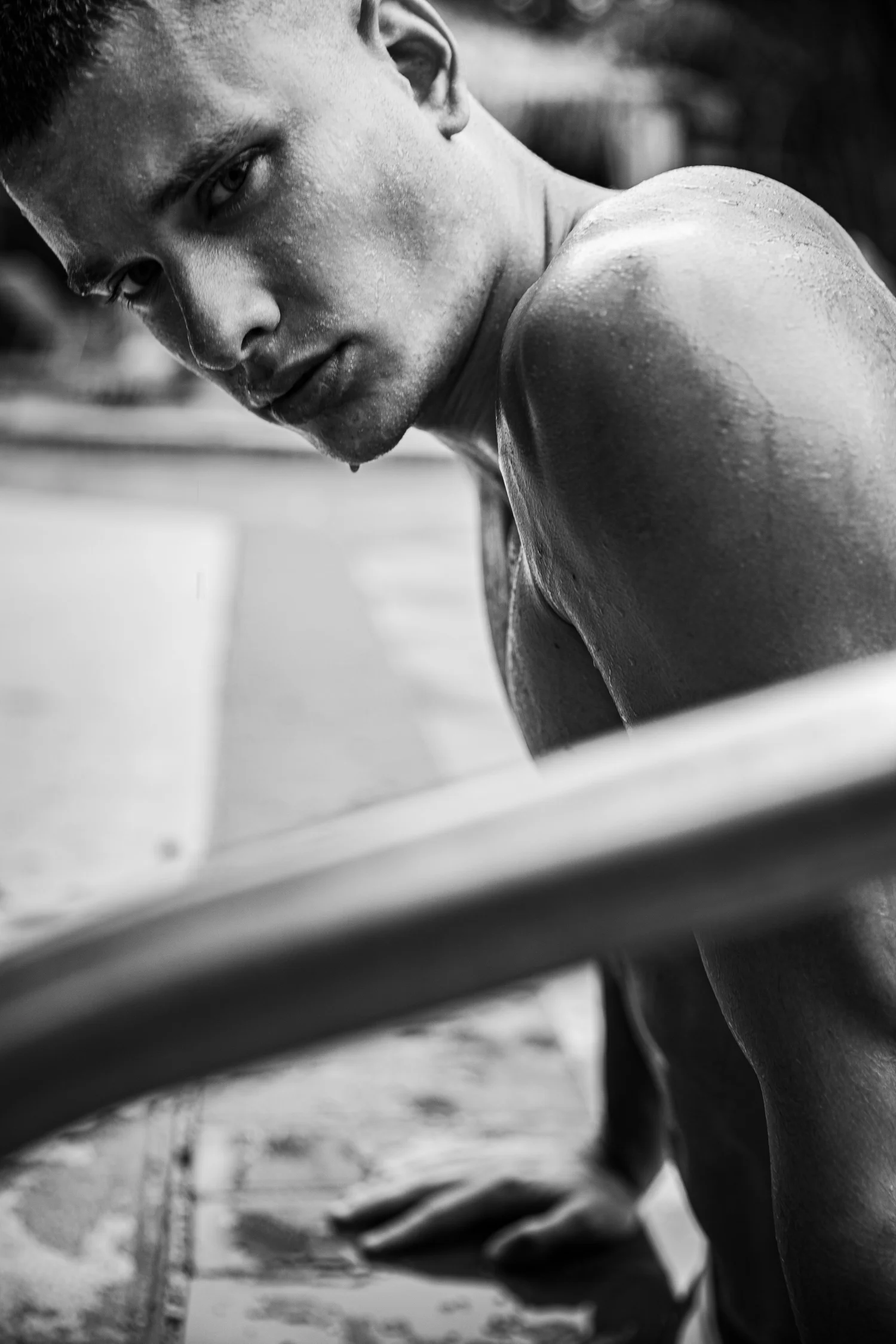 Male model Stan Ivak at Pretty Management by photographer Sanjay Belani ...