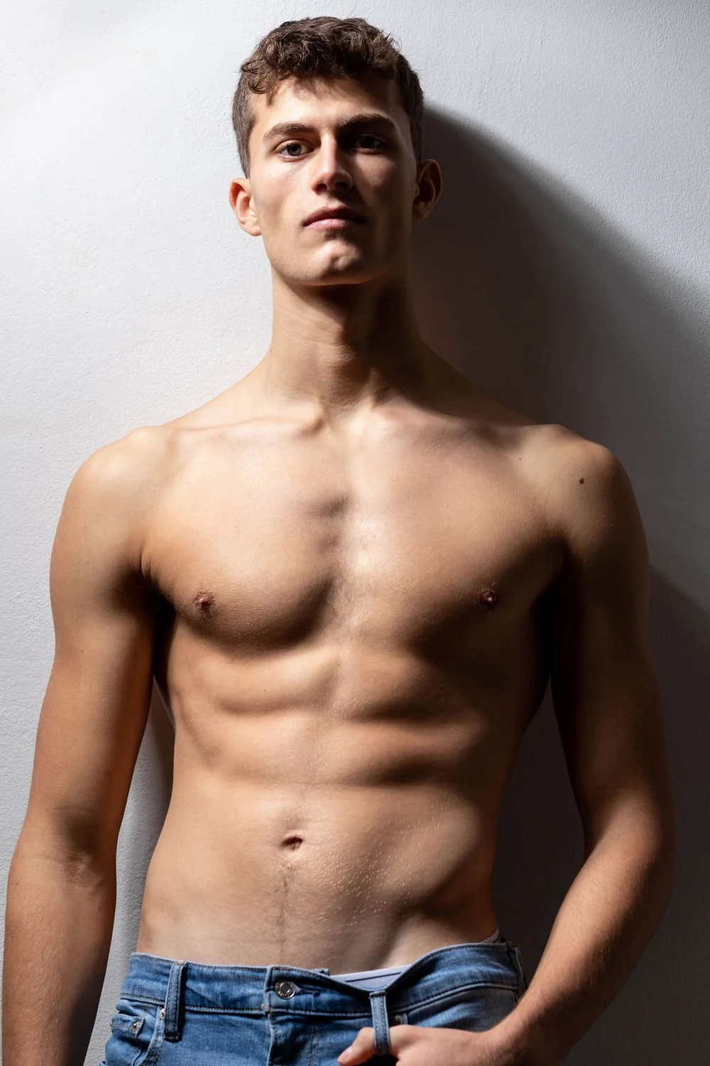 Male model Jude Wright at Nevs photographed by Nicholas Andrews for The ...