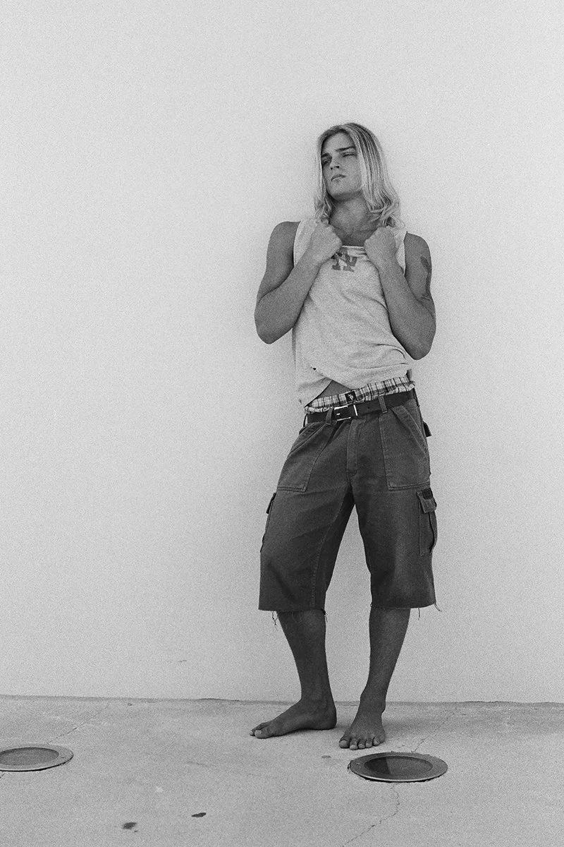 Male model Luca Moncho at Five Twenty Management by photographer Trent ...