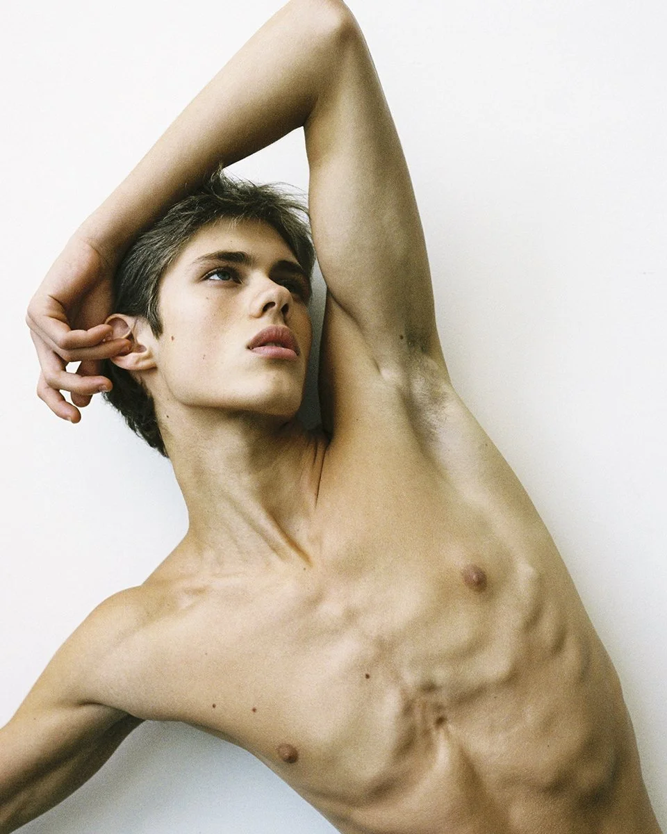 Male model and TikTok sensation Archie Cranch at Chadwick Models by Trent Pace for The Rakish ...