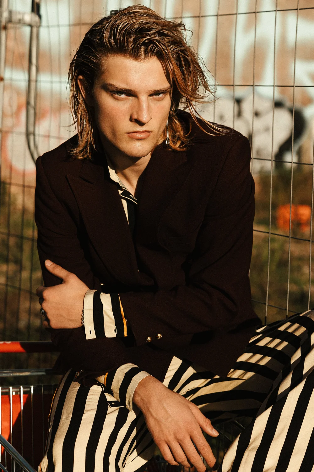 Male model Luca Moncho by photographer Pat Supsiri for The Rakish Gent ...