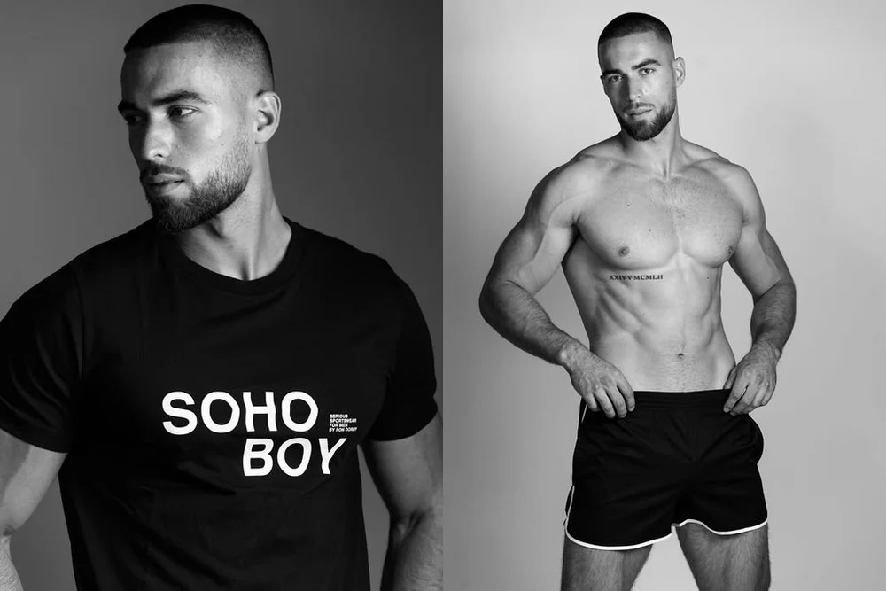 Male model Oliver Pajic at Nevs by Nicholas Andrews for The Rakish Gent ...