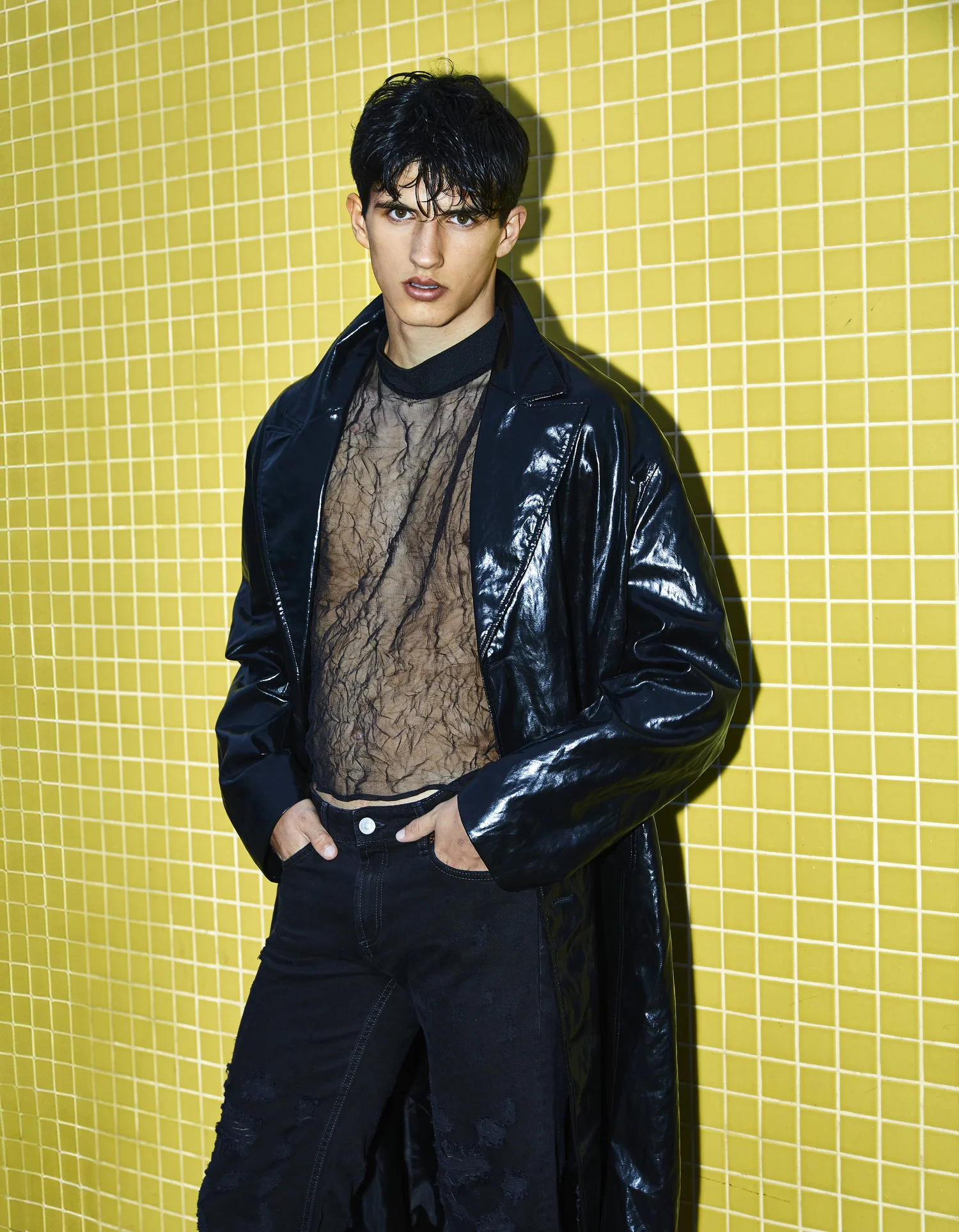 Male model Rubén Beunza at Traffic Models by Ferran Casanova for The ...