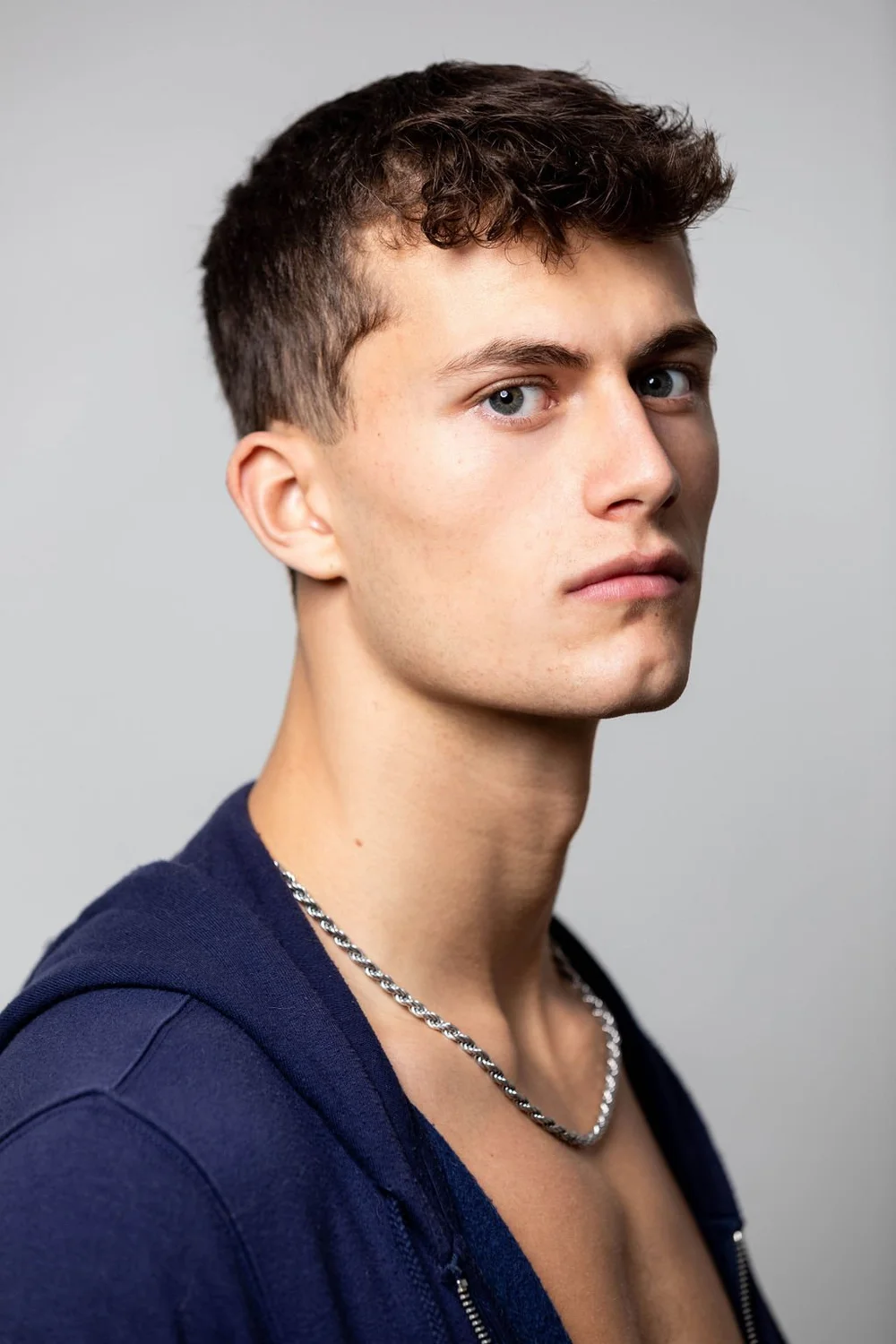 Male model Jude Wright at Nevs photographed by Nicholas Andrews for The ...