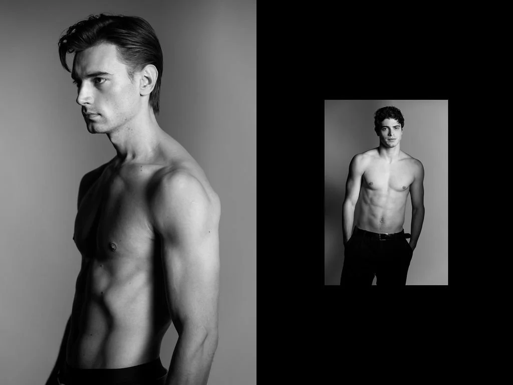 Male models Elliot Mahaut, Eduardt Bada, Rafa Noah & Brayan Lucas all ...