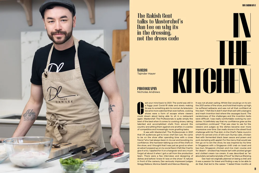 THE RAKISH GENT PRINT ISSUE 4 -In the Kitchen with Masterchef the ...