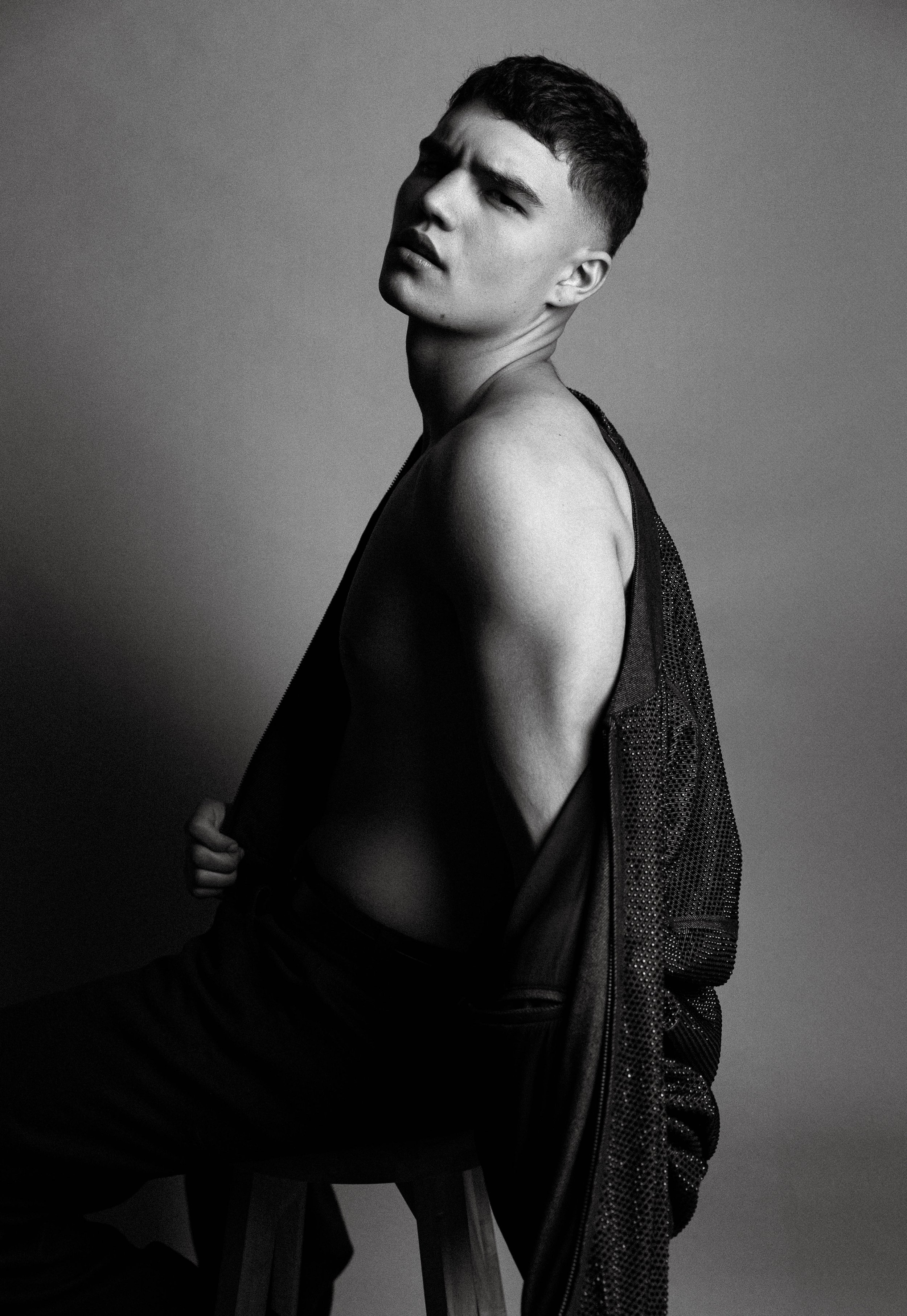 EXCLUSIVE: Male model Noah Connor at IMG by Pat Supsiri in Emporio ...