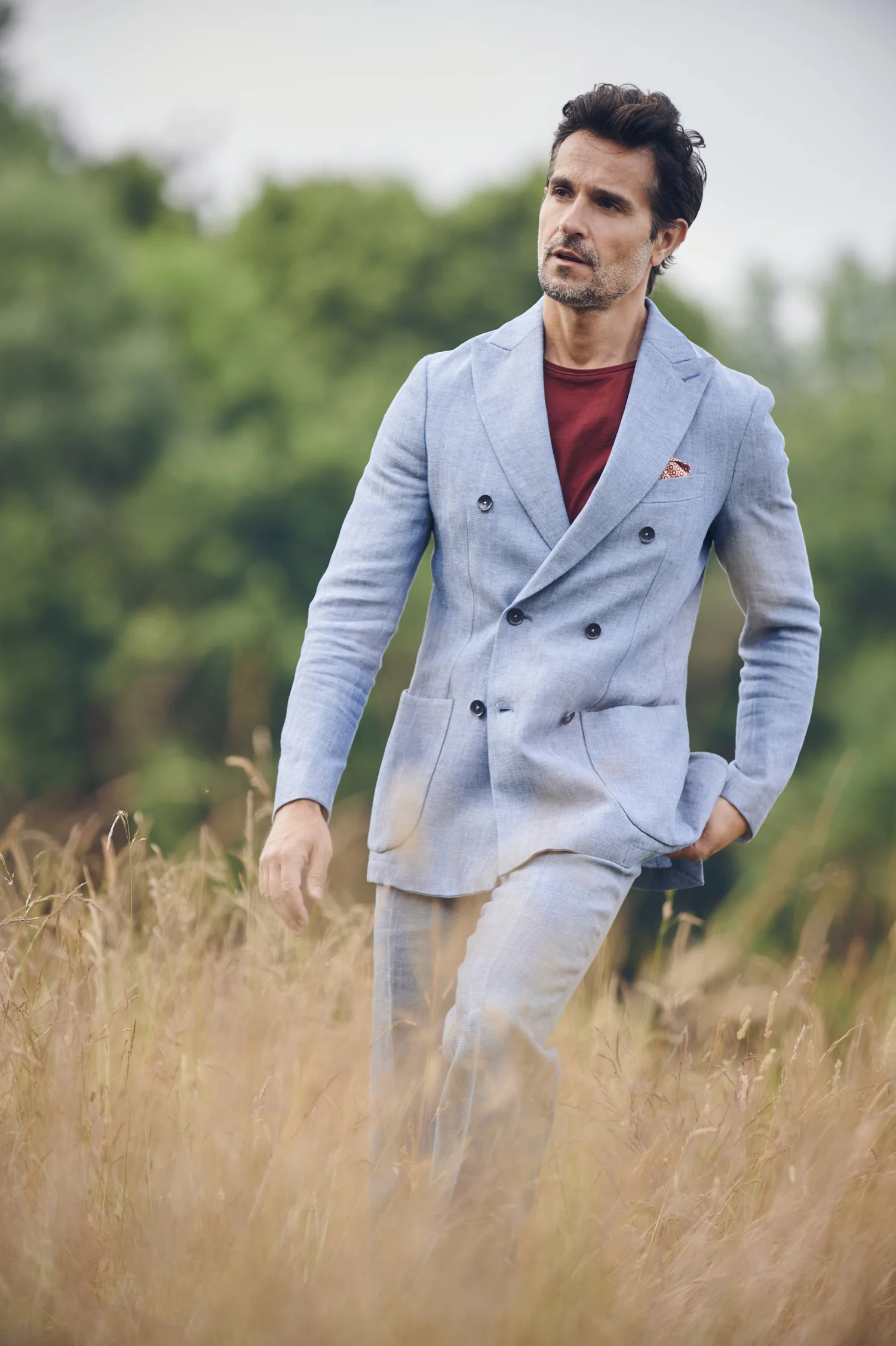 Kirk Newmann and Davide Infantino in 40 Colori exclusively for The ...