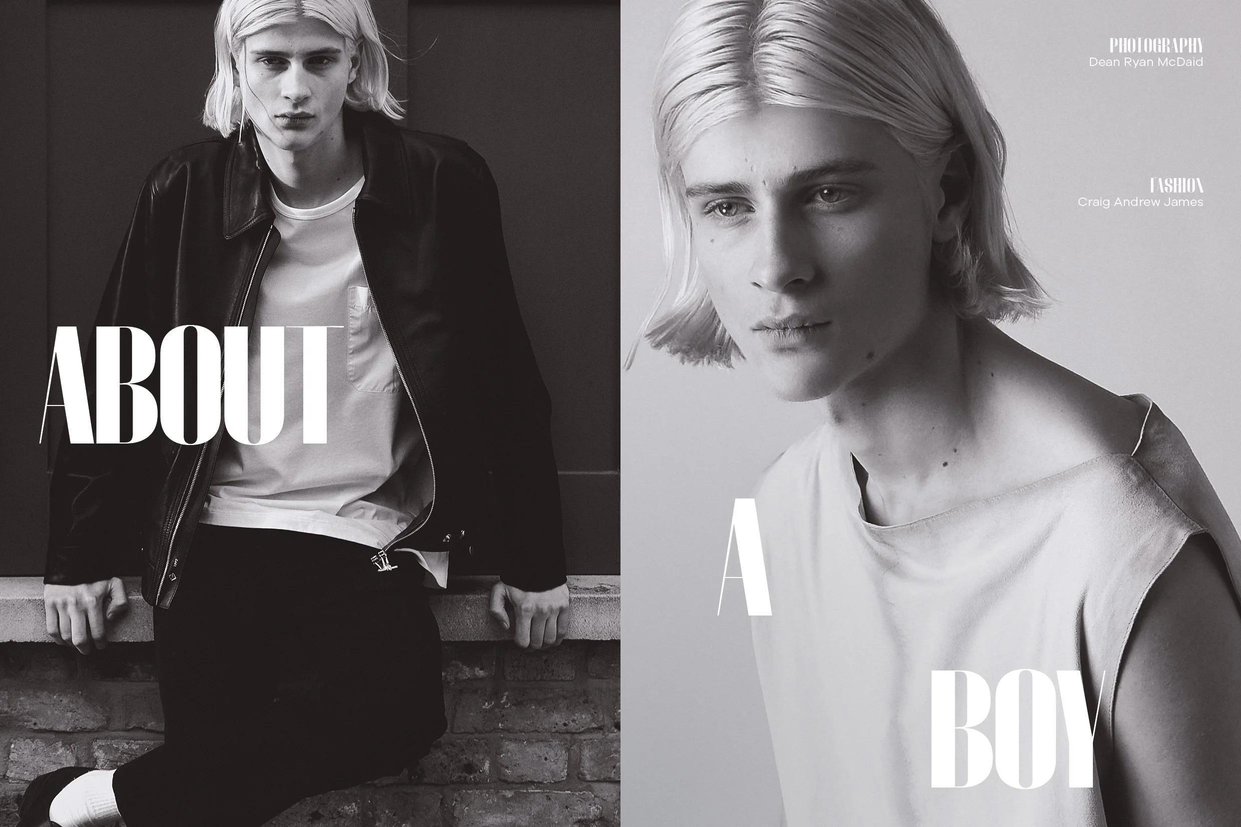 THE RAKISH GENT PRINT ISSUE 4 - male model Kit Jones at IMG by Dean ...