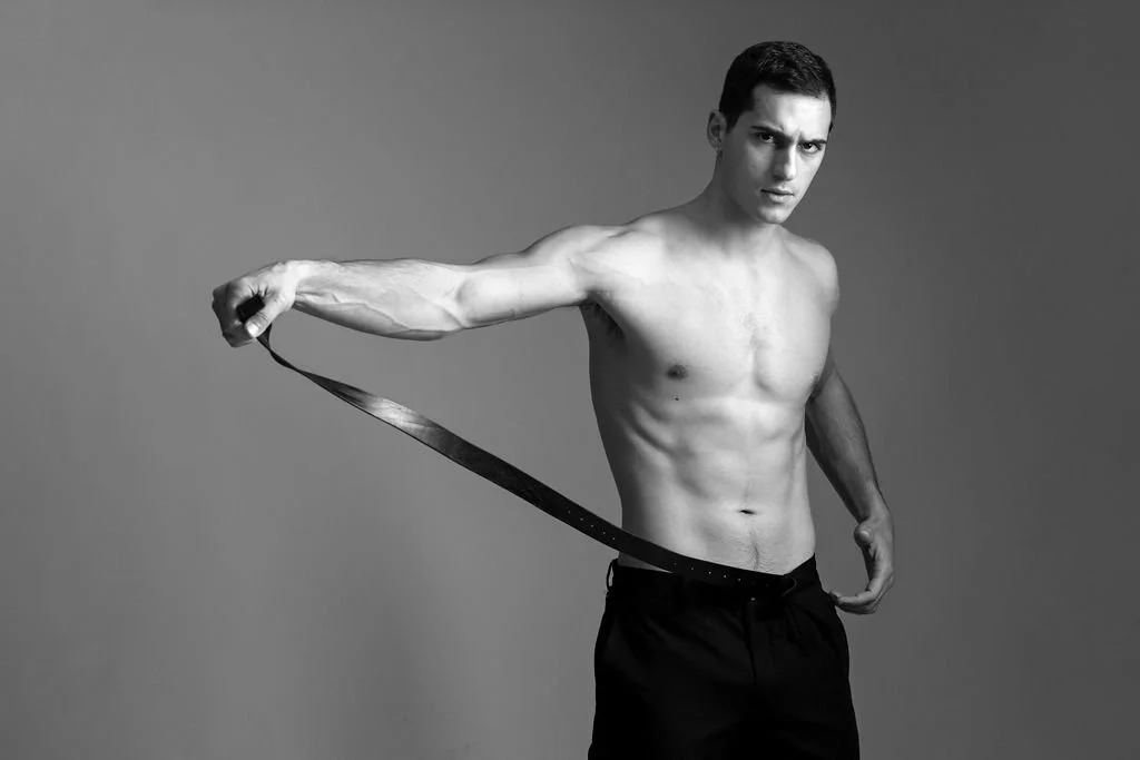Male model Dimitris Papanikolaou at Nevs by Nicholas Andrews for The ...