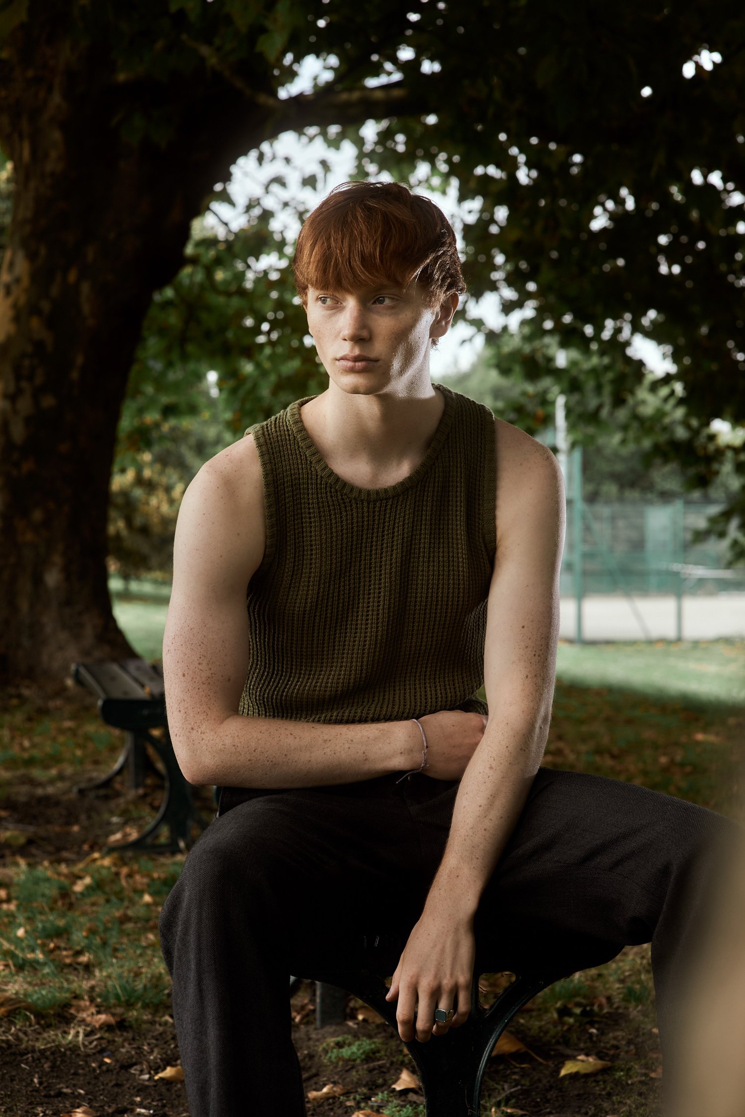 Male model Calum Harper at Menace by photographer Ciaran Christopher ...