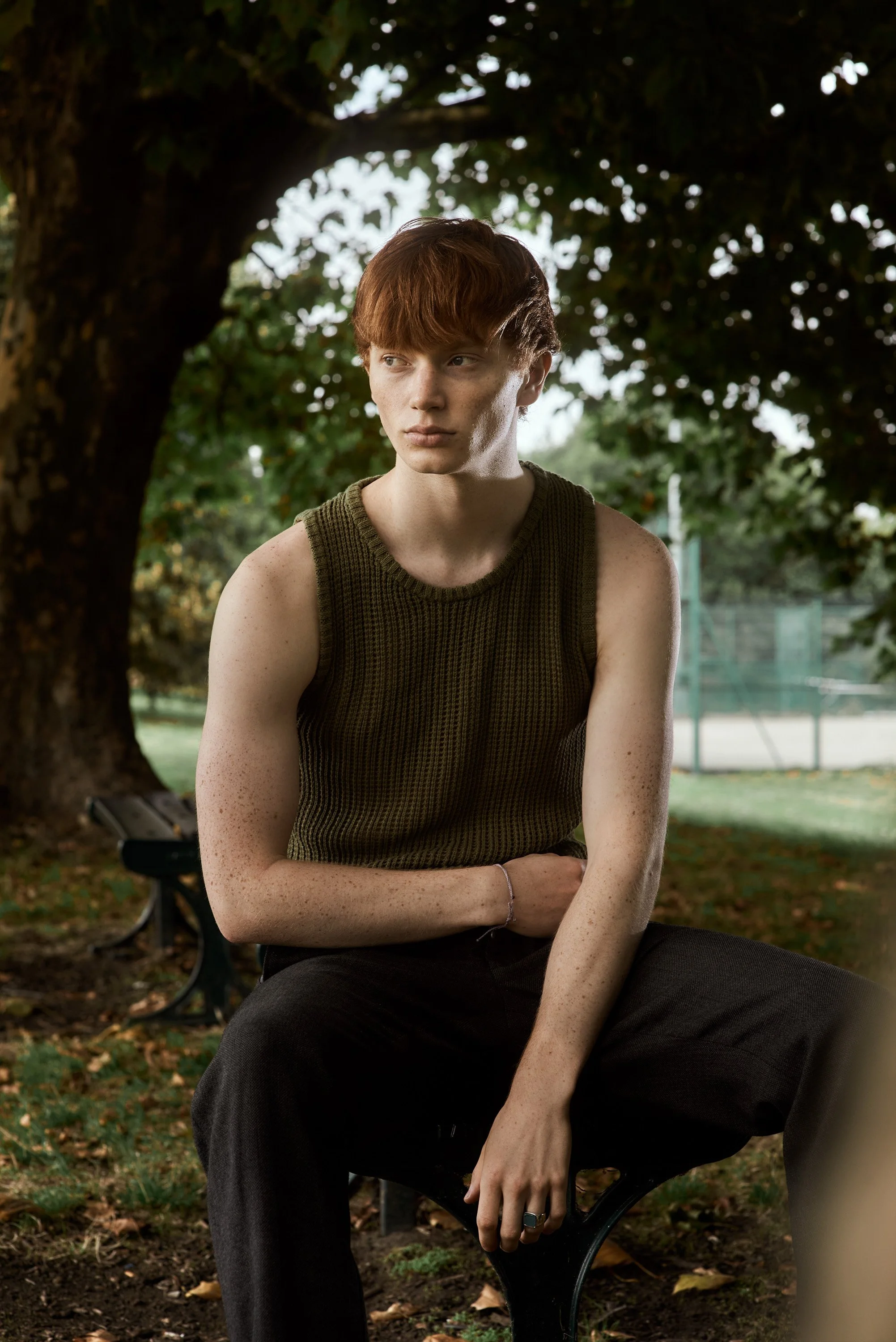 Male model Calum Harper at Menace by photographer Ciaran Christopher ...