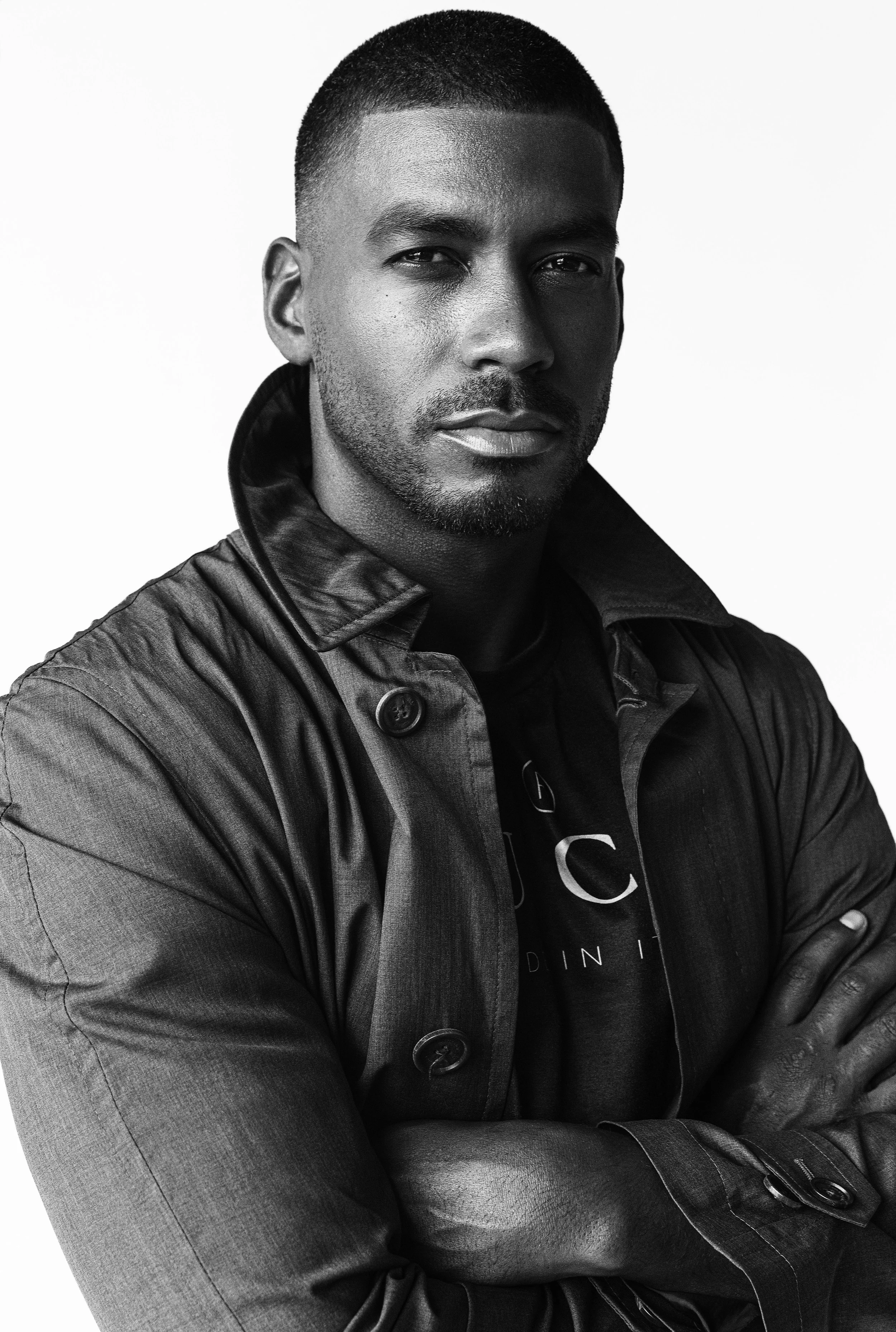 Male model Jarred Evans by photographer Blake Ballard, styled by Mike ...