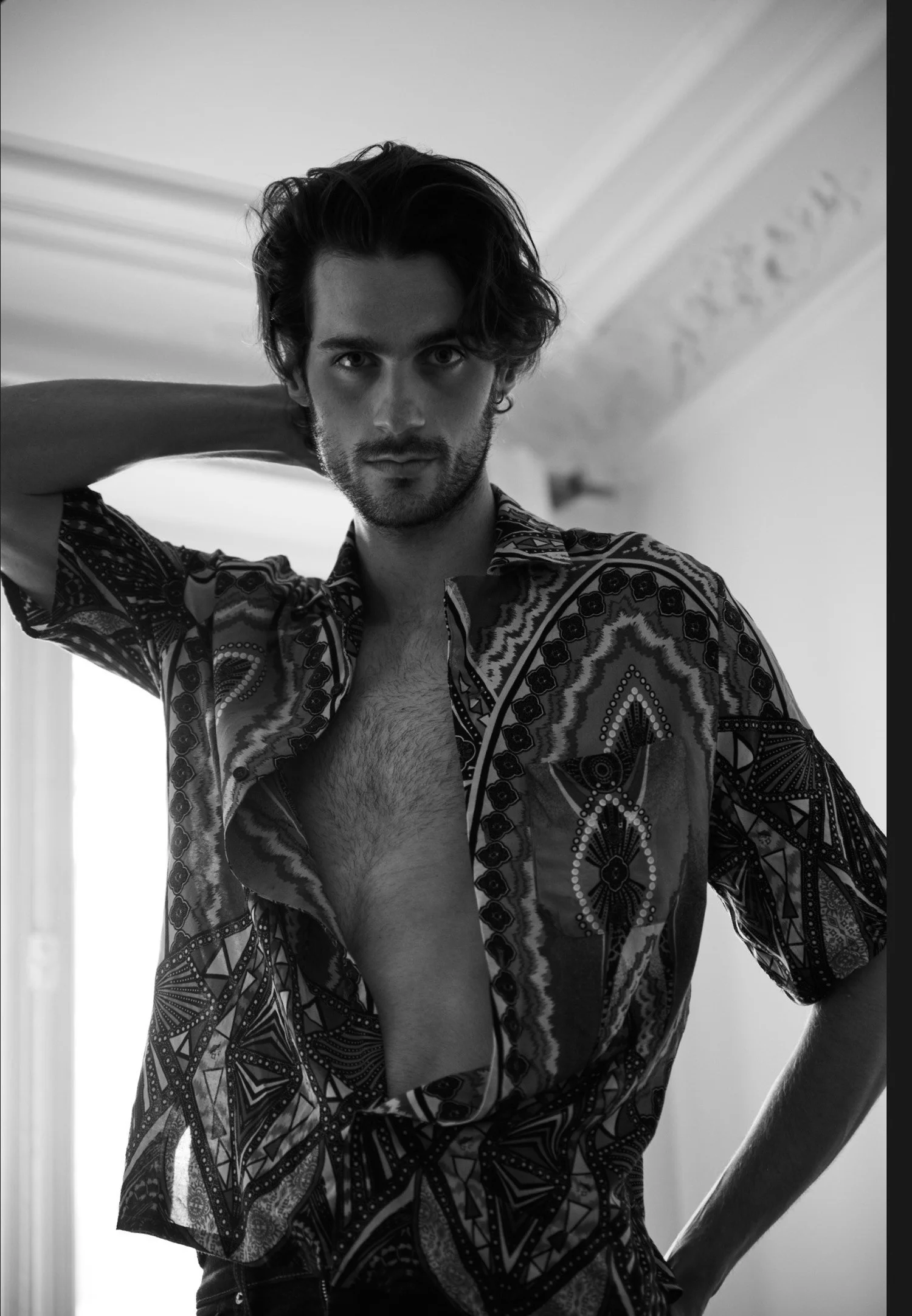 Male model Giorgos Mavrogiannis photographed by Cedric Terrell for The ...
