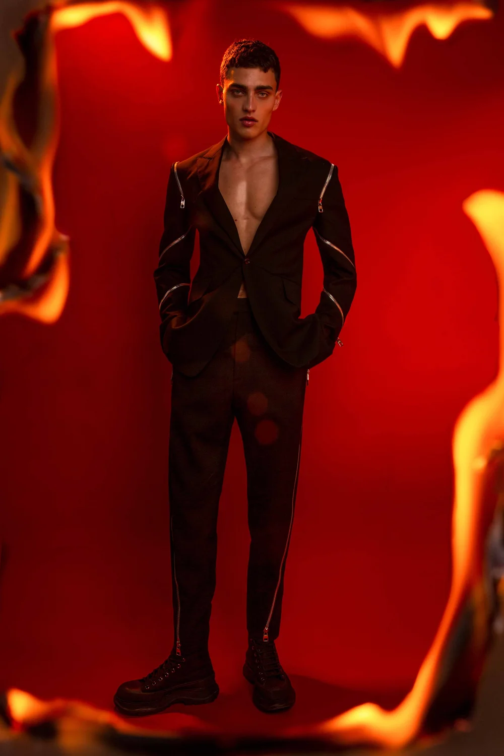 New Flame - The Rakish Gent Issue 3 with Sergio Amore at IMG Models by ...