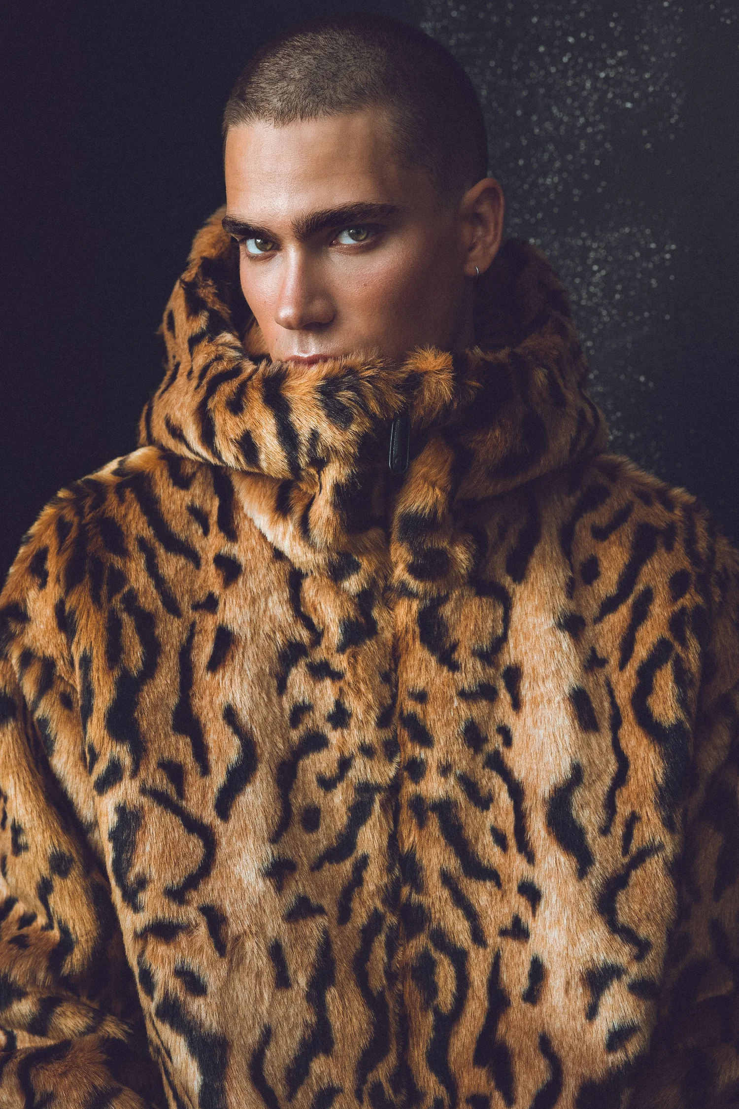 EXCLUSIVE: Male model Louis Howells in AW23 Emporio Armani & Giorgio ...