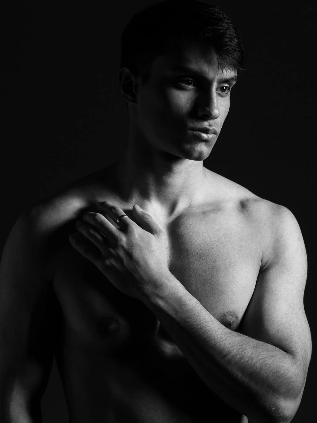 Male model Samuel Oborne at Meyer Model Management by Nicholas Andrews ...
