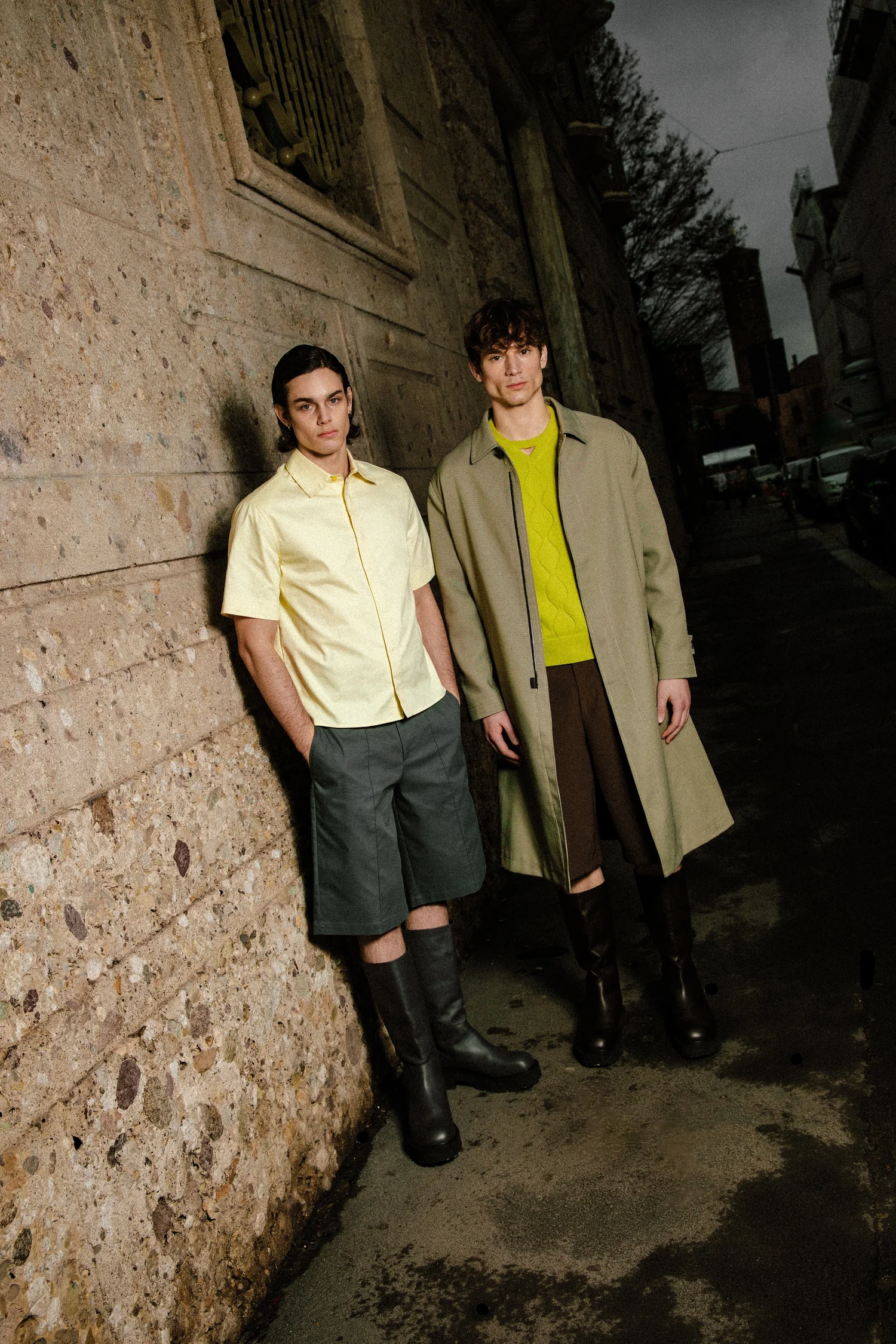 Male models Matteo Guerrieri & Sam Ghibli at Tank Agency by ...