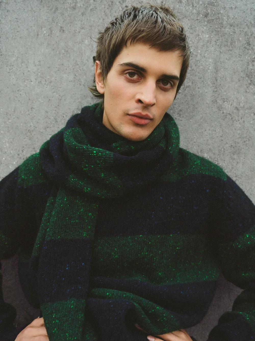 Editorial with male model Pablo Garcia at Premier with photographer ...