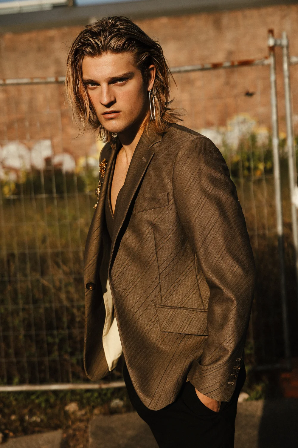 Male model Luca Moncho by photographer Pat Supsiri for The Rakish Gent ...