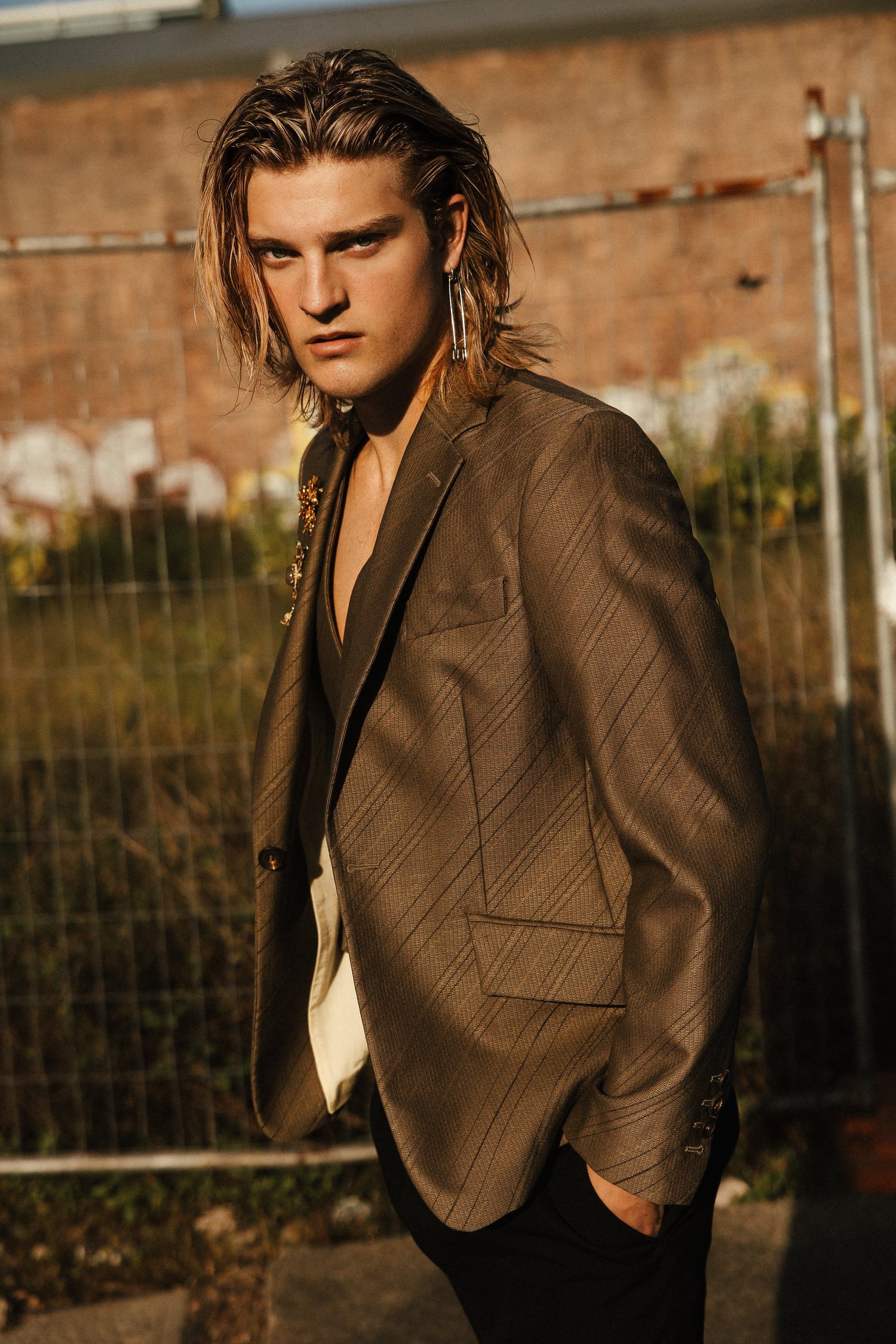 Male model Luca Moncho by photographer Pat Supsiri for The Rakish Gent ...