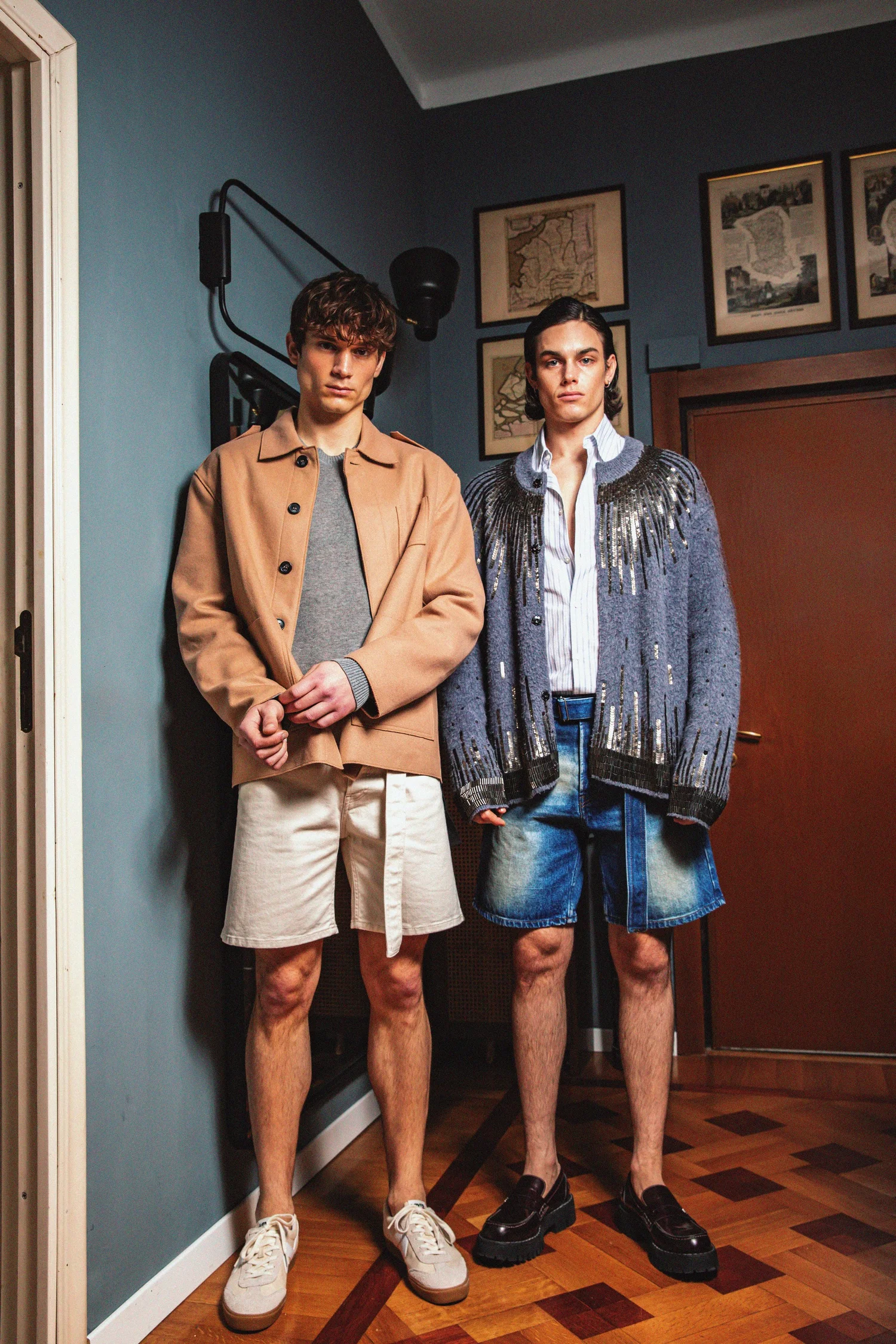 Male models Matteo Guerrieri & Sam Ghibli at Tank Agency by ...