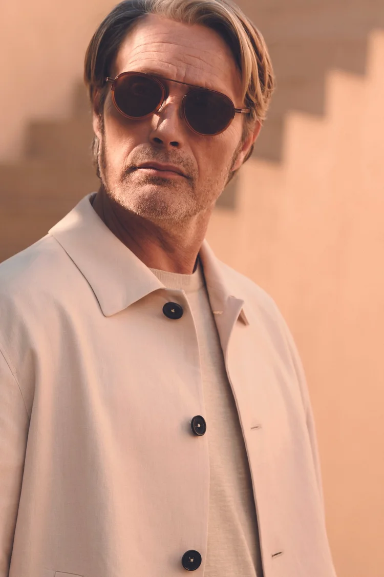 Mads Mikkelsen for ZEGNA SS24 — The Rakish Gent