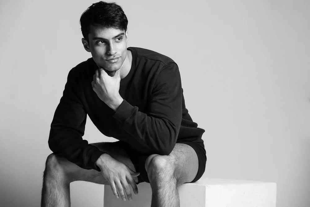 Male model Samuel Oborne at Meyer Model Management by Nicholas Andrews ...