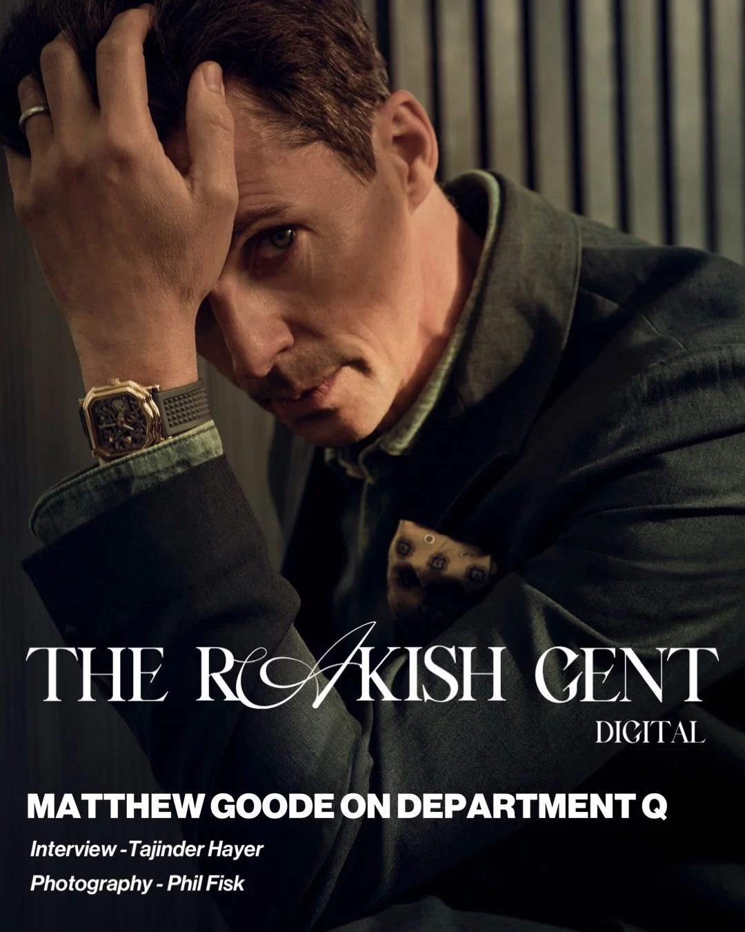 Matthew Goode on Department Q: Netflix’s Dark New Crime Drama & His ...