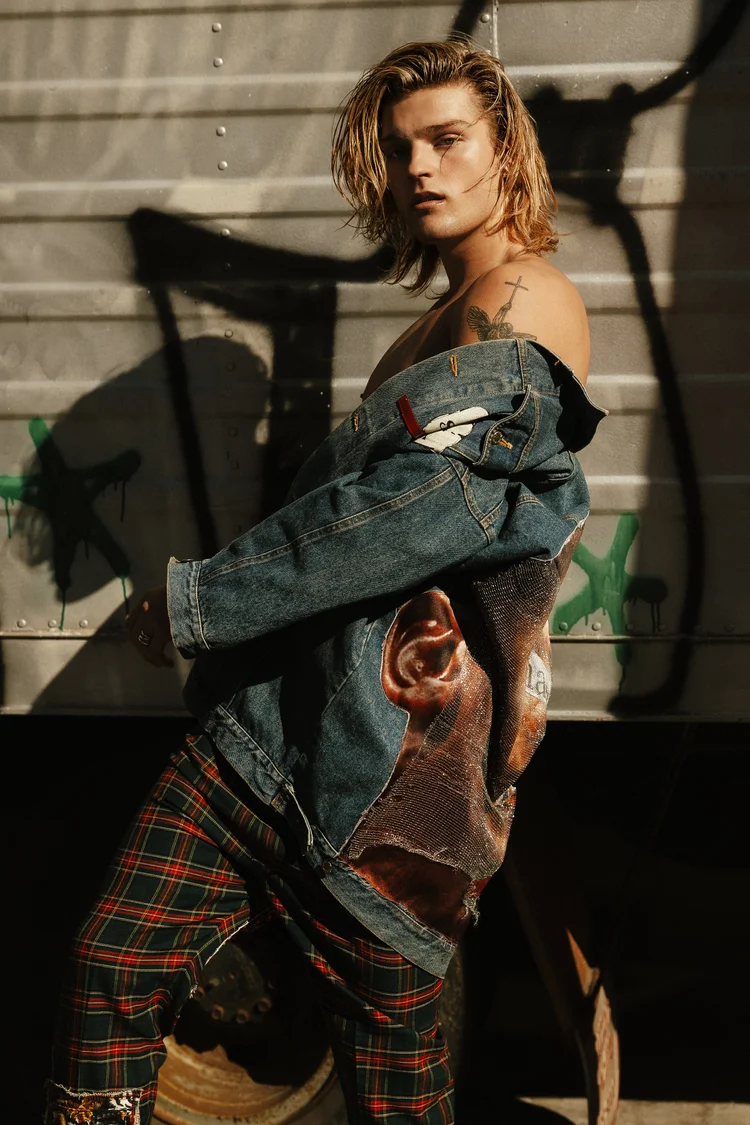 Male model Luca Moncho by photographer Pat Supsiri for The Rakish Gent ...