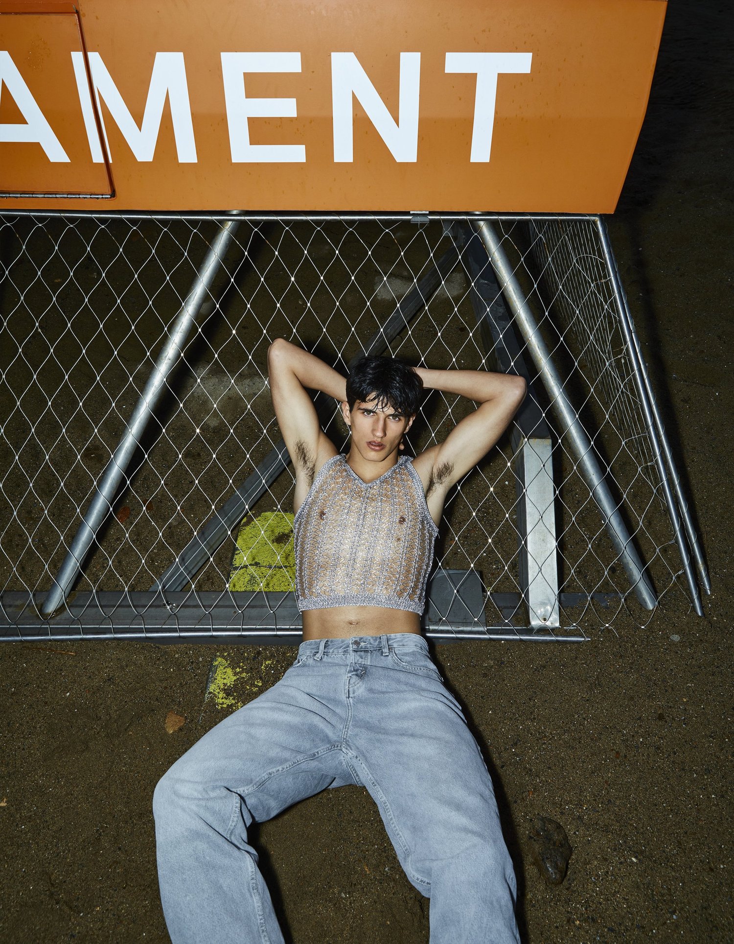 Male model Rubén Beunza at Traffic Models by Ferran Casanova for The ...