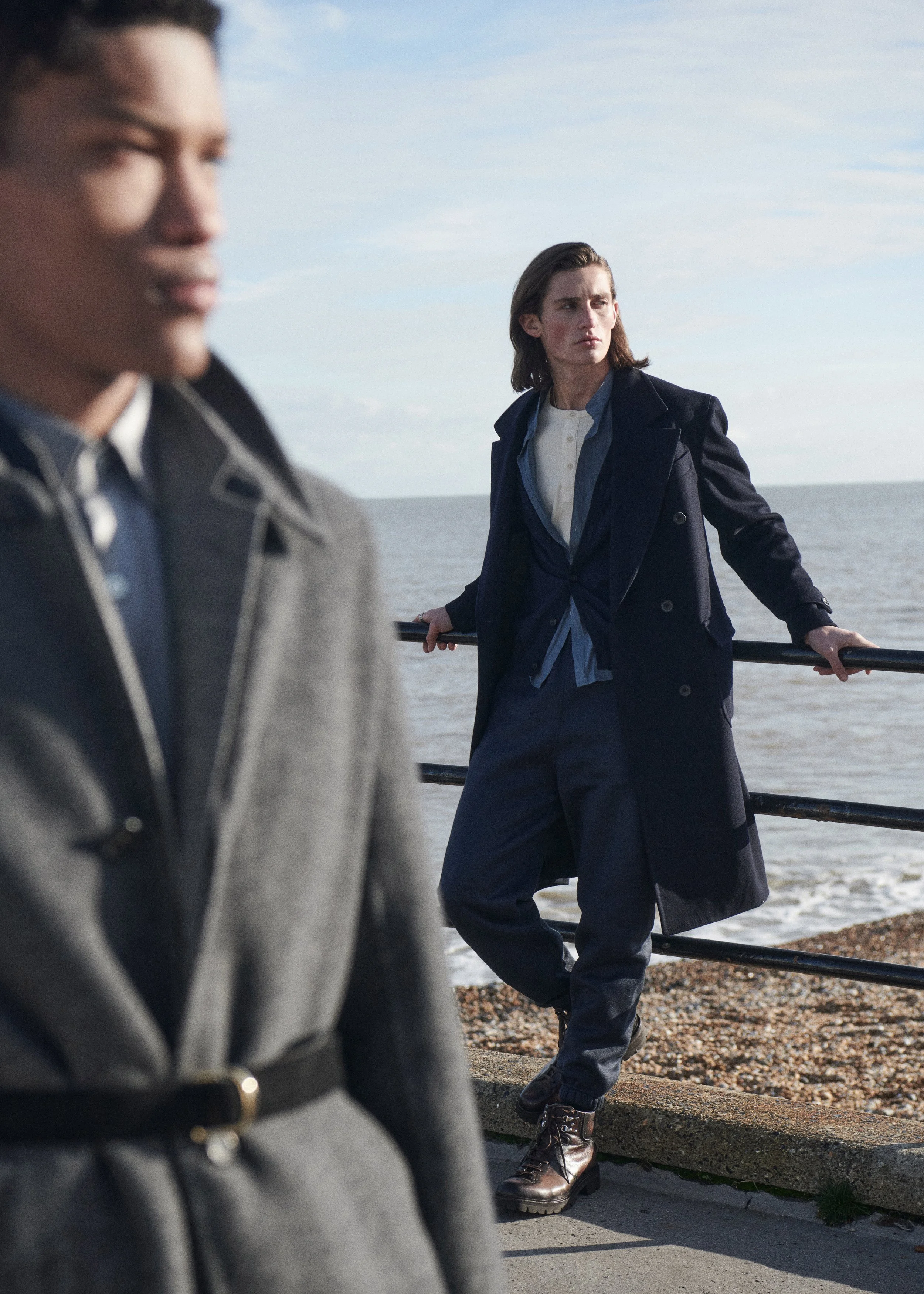 Male models Thomas Gray at Select Model Management & Brian Whitby at ...