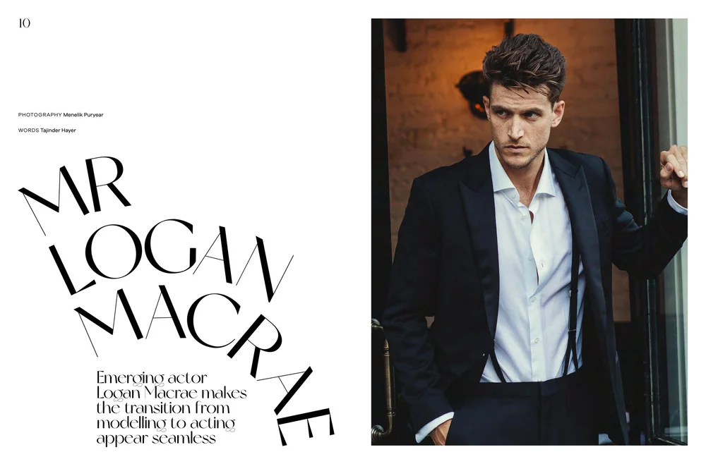 The Rakish Gent Paper 5 - Logan Macrae- exclusive interview with actor ...