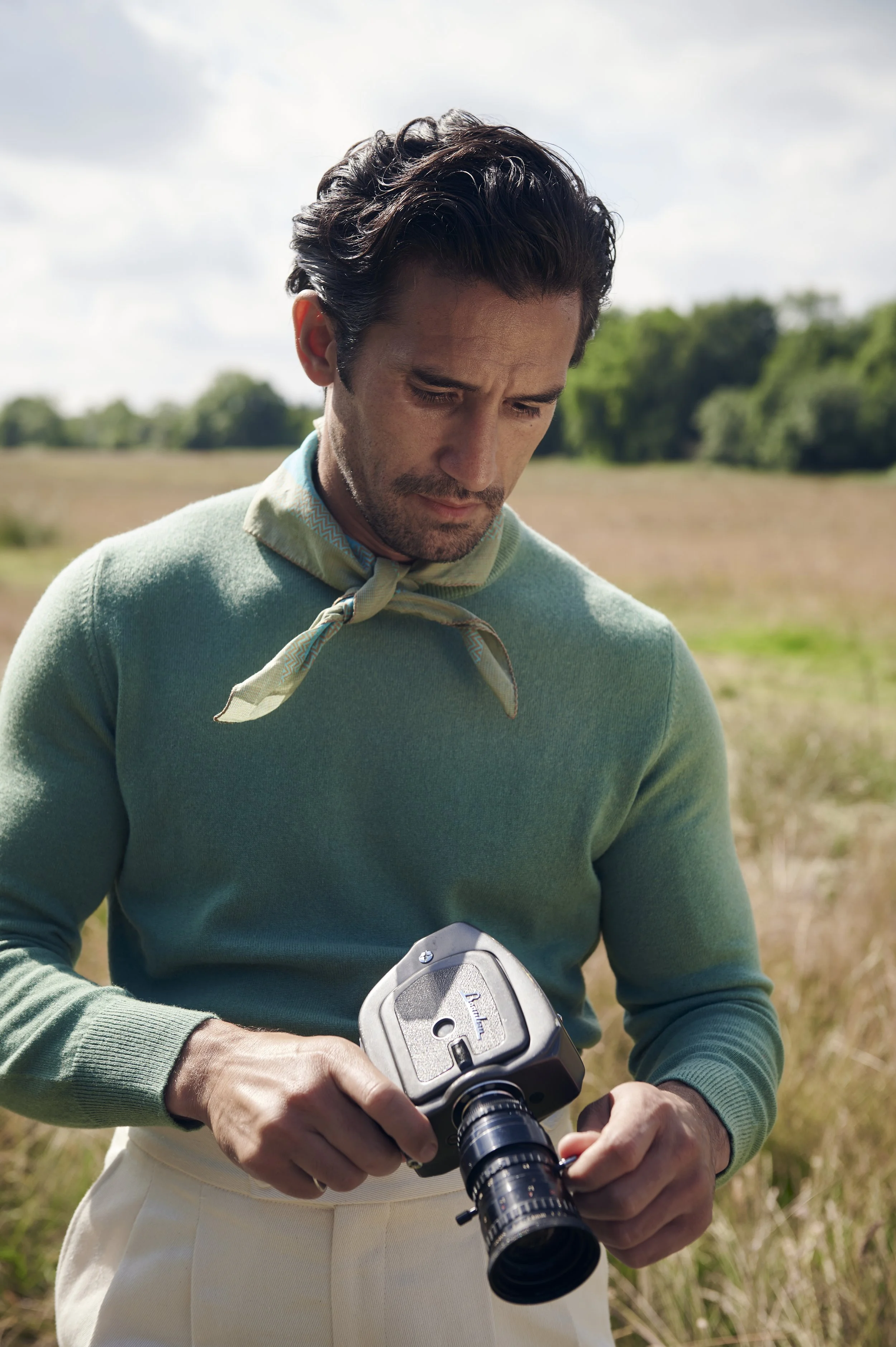 Kirk Newmann and Davide Infantino in 40 Colori exclusively for The ...