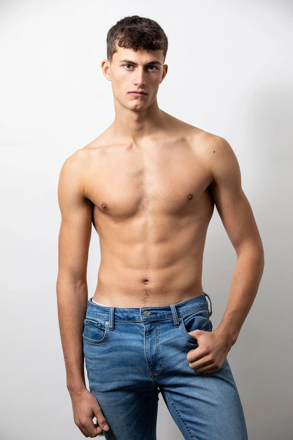 Male model Jude Wright at Nevs photographed by Nicholas Andrews for The ...