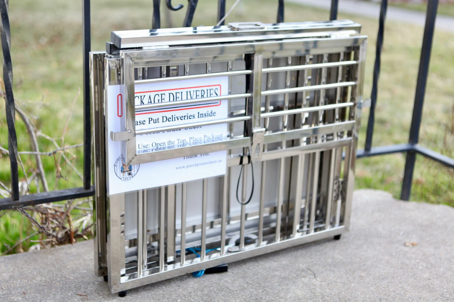 Porch Pirate Chest Review — Prevent Package Theft