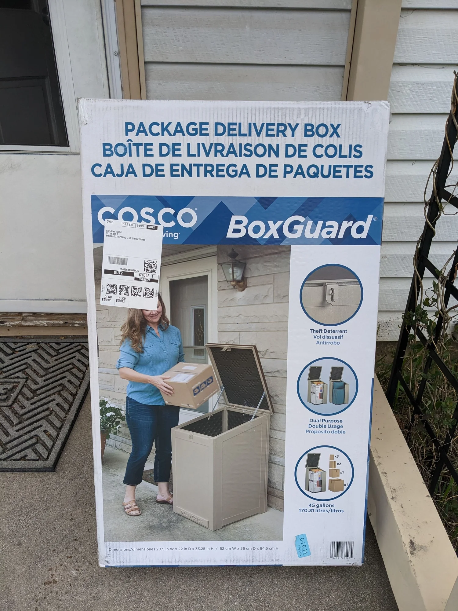 BoxGuard — Prevent Package Theft