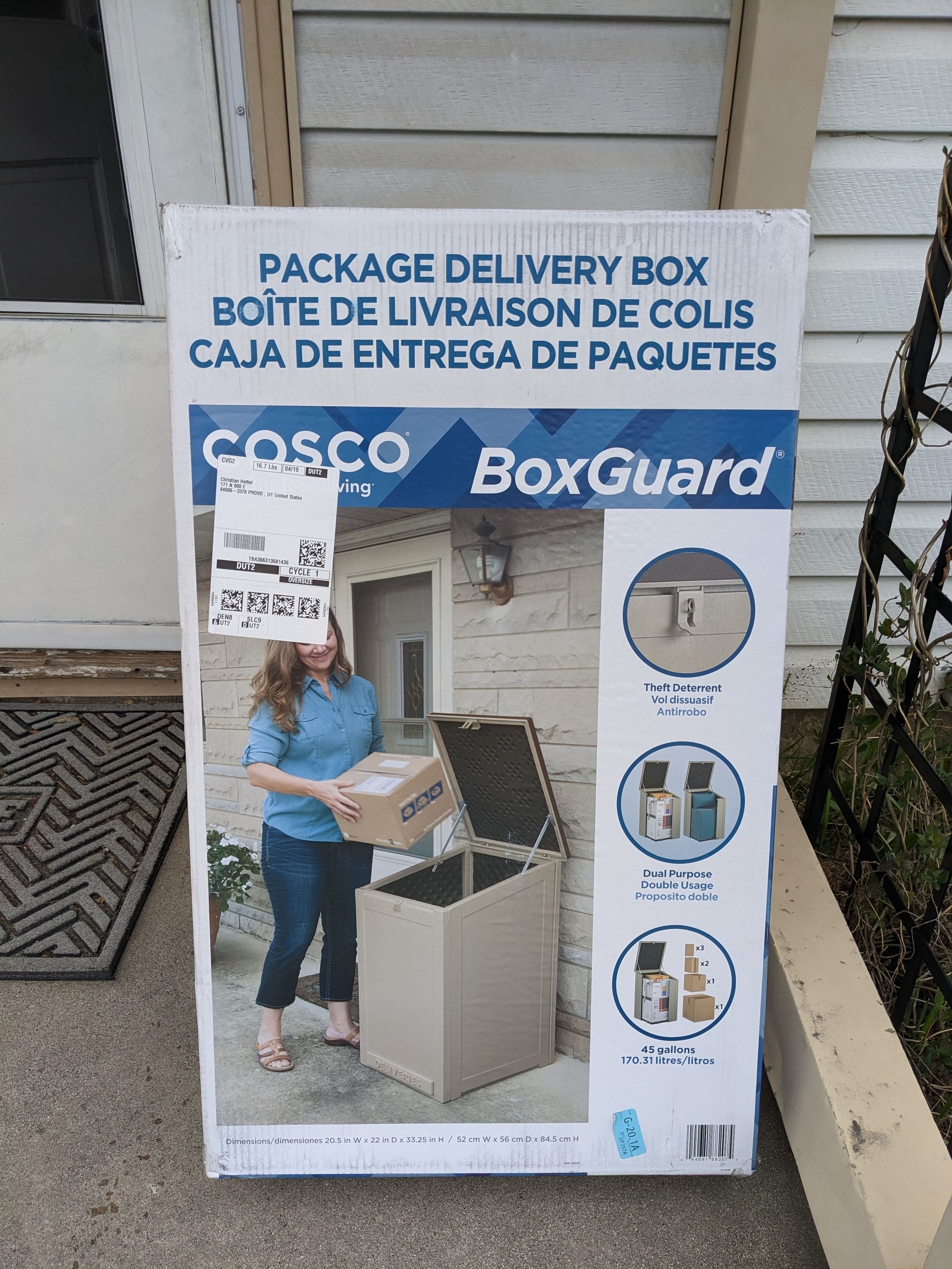 BoxGuard — Prevent Package Theft