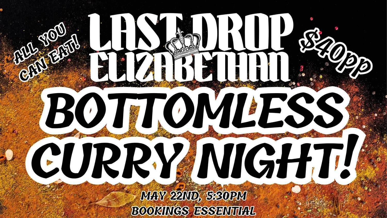 LAST DROP ELIZABETHAN