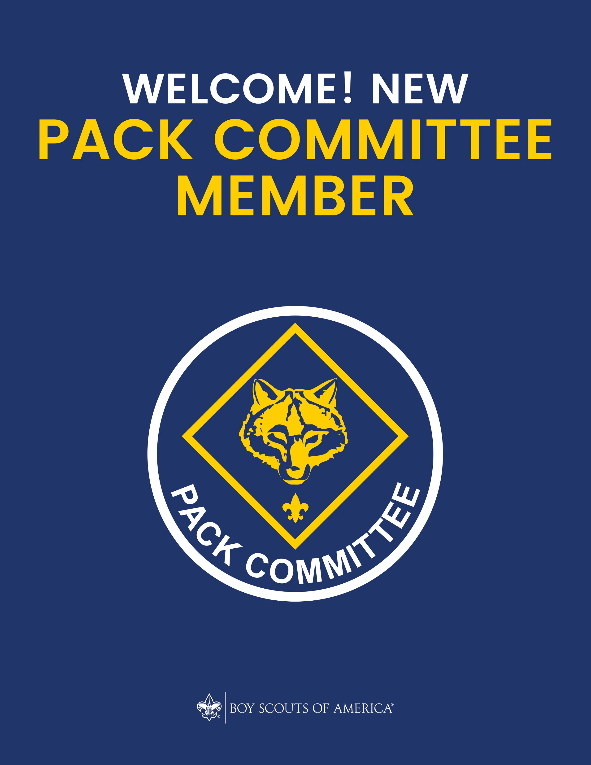 Pack Committee Resources — Lake Erie Council