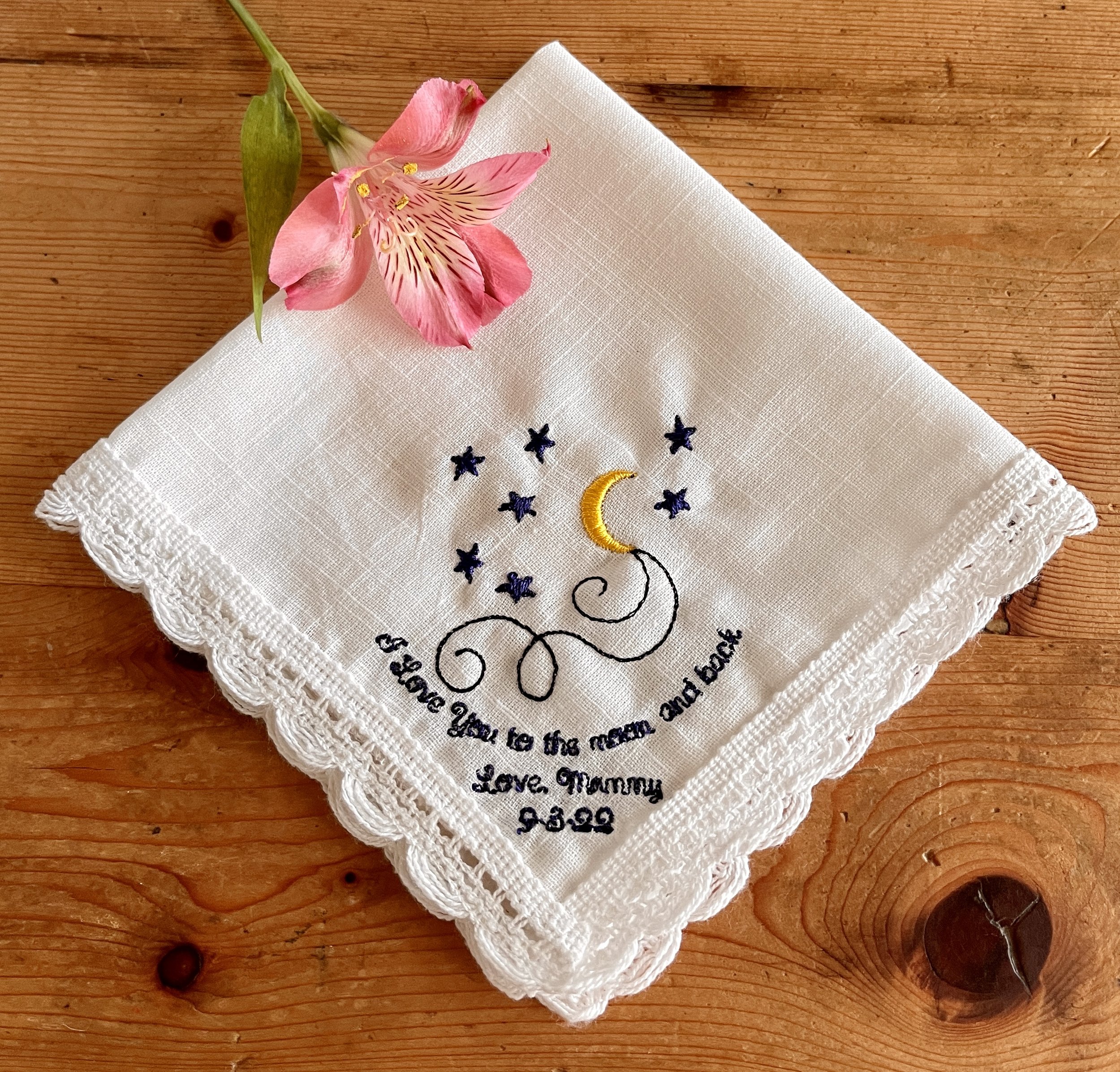 Embroidered Handkerchiefs