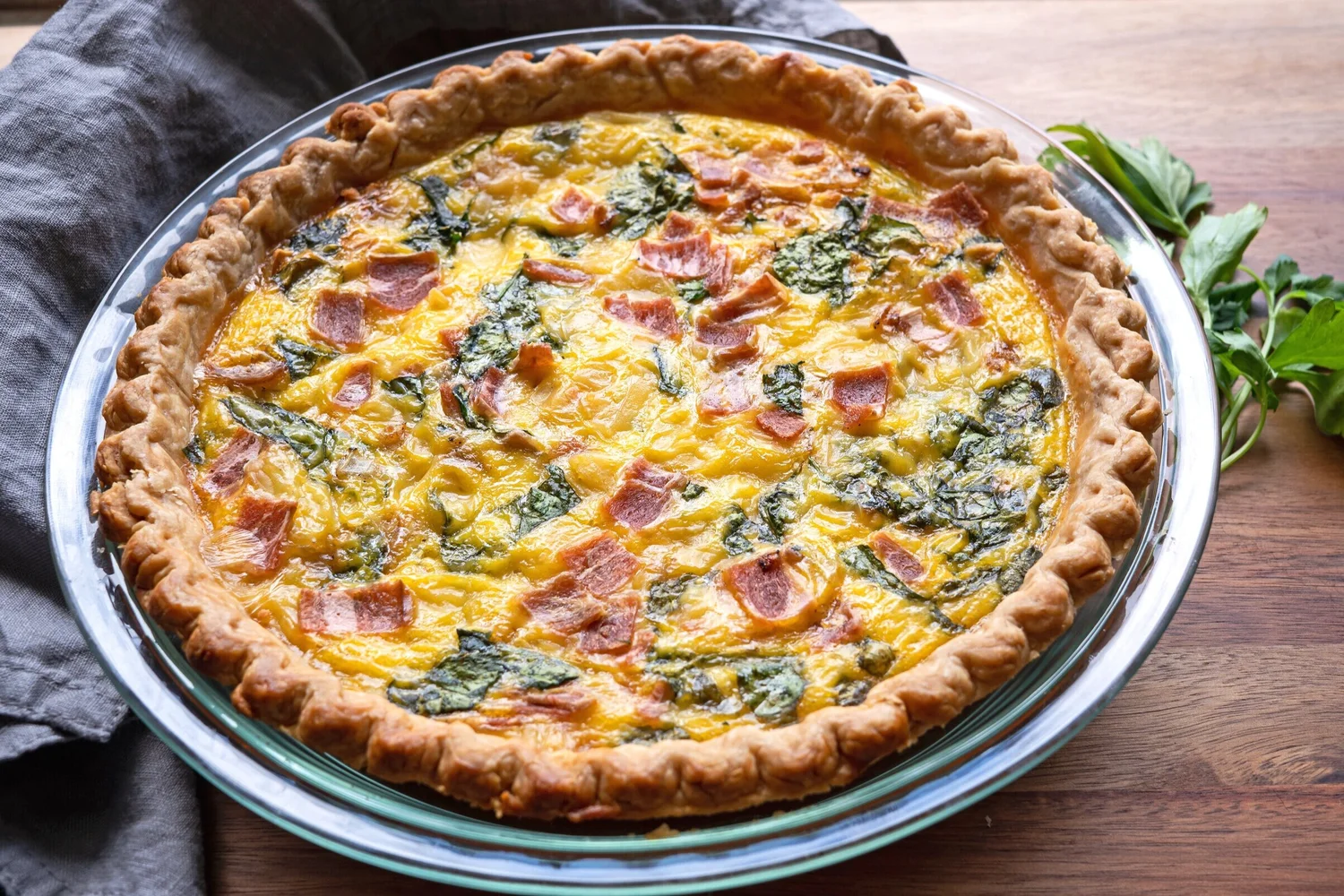 Vegan Quiche Lorraine — The Yummy Vegan