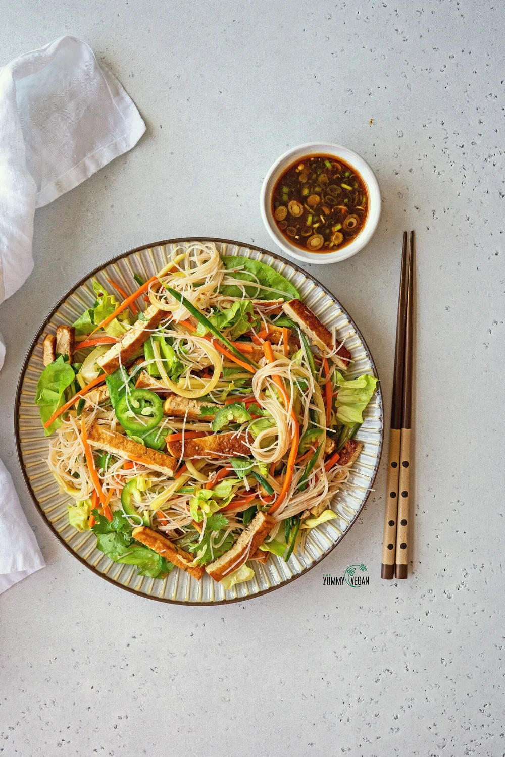 Summer Roll Salad — The Yummy Vegan