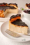 Vegan Basque Style Cheesecake — The Yummy Vegan