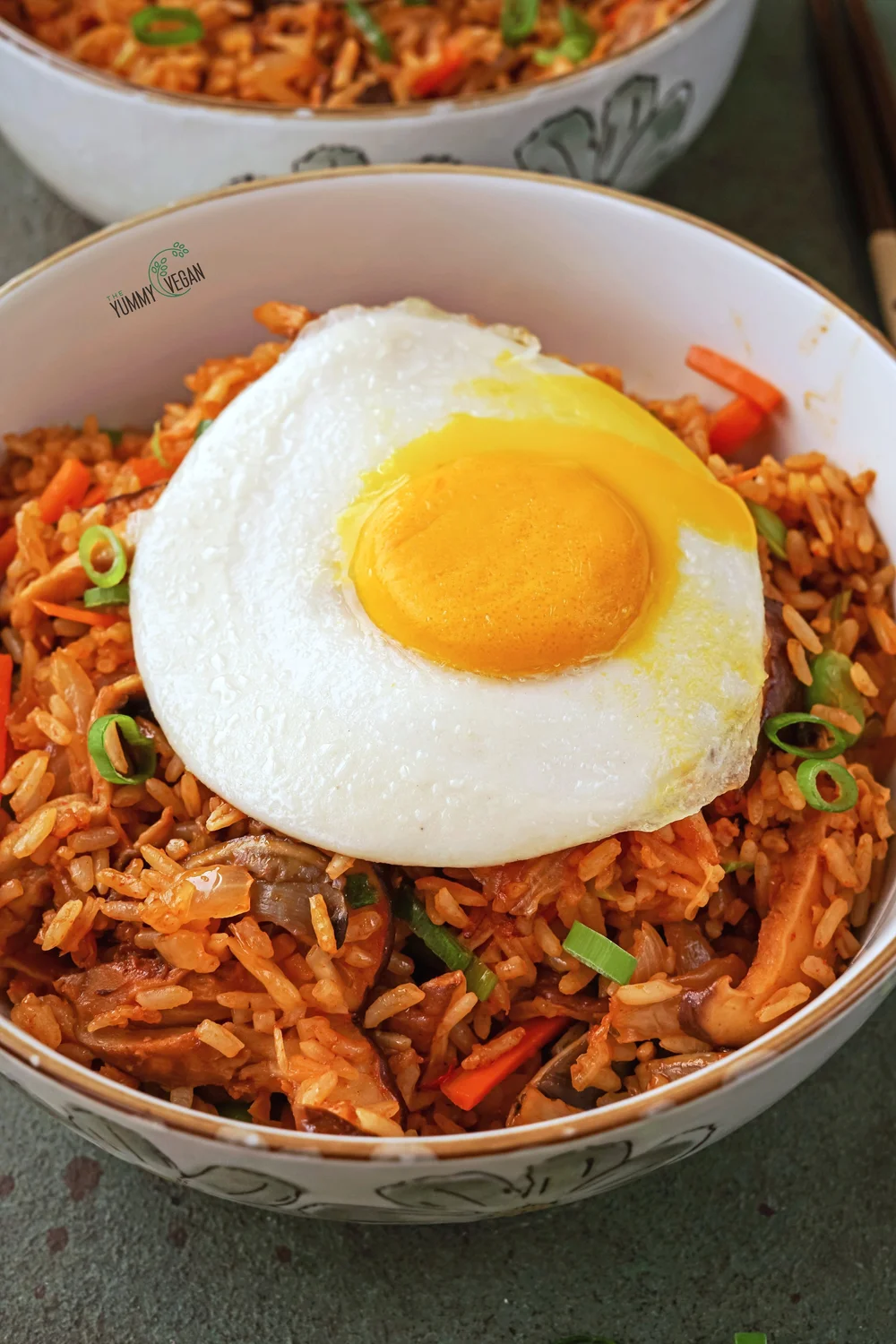 Kimchi Fried Rice — The Yummy Vegan