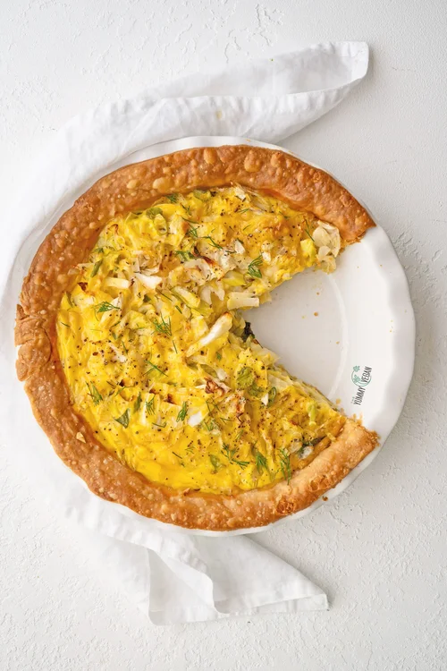 Cabbage Quiche — The Yummy Vegan