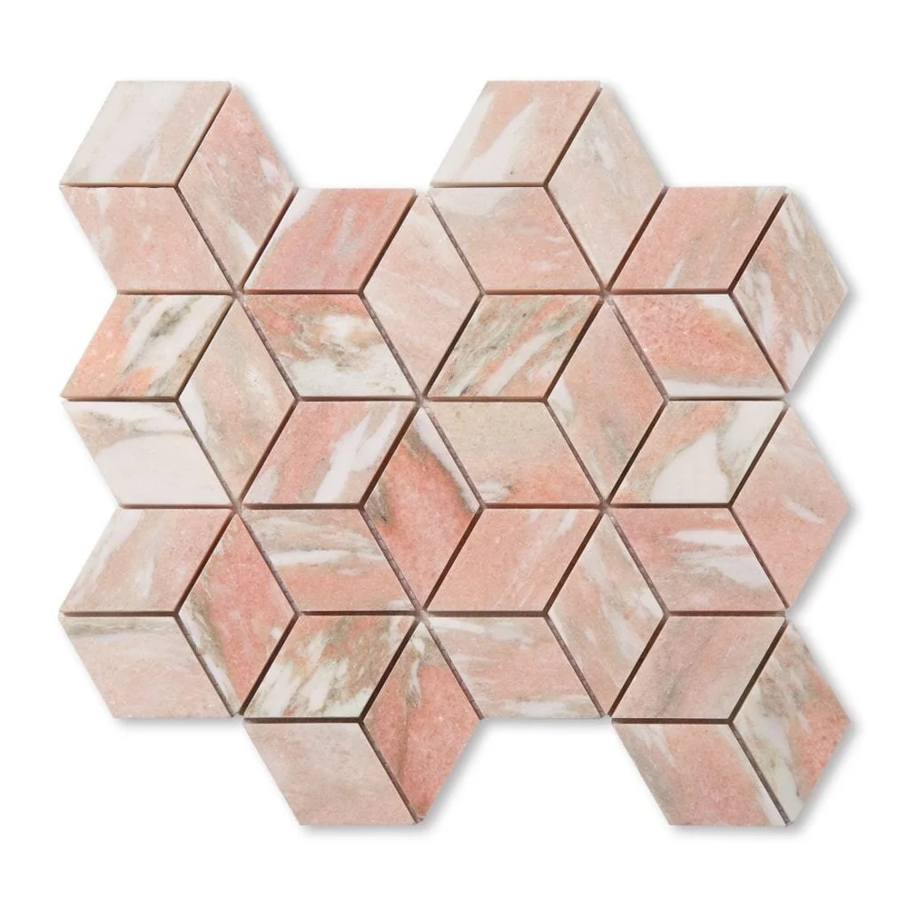 Norwegian Rose Marble | Slab, Tile & Mosaic — DOMVS Surfaces