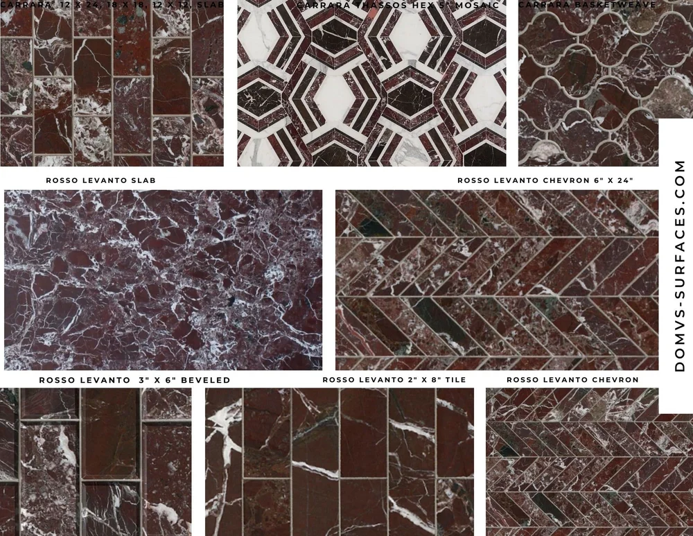 Rosso Levanto Marble: Best Sizes for Kitchen, Bathroom, and More ...