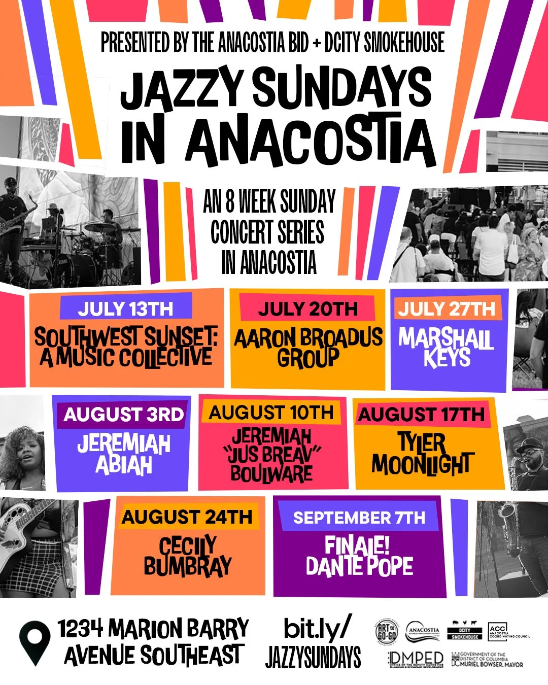JAZZY SUNDAYS SERIES — ANACOSTIA BID
